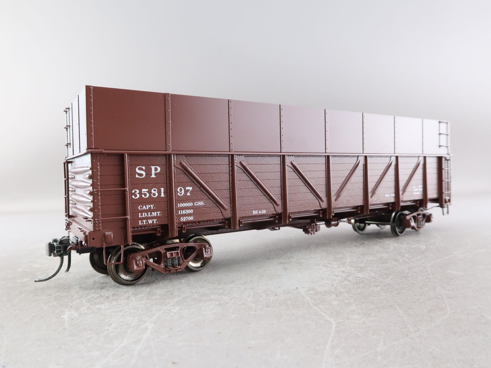 O Brass Model - PSC 17025-1 SP Southern Pacific G-50-20 Sugar Beet Car ...