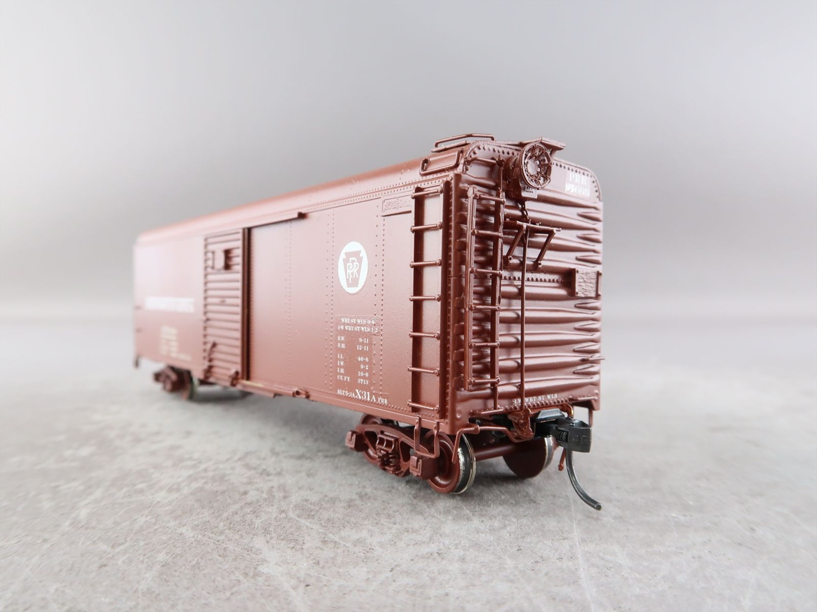 HO Brass Model - W&R PRR Pennsylvania 40' Round Roof Auto Automobile ...
