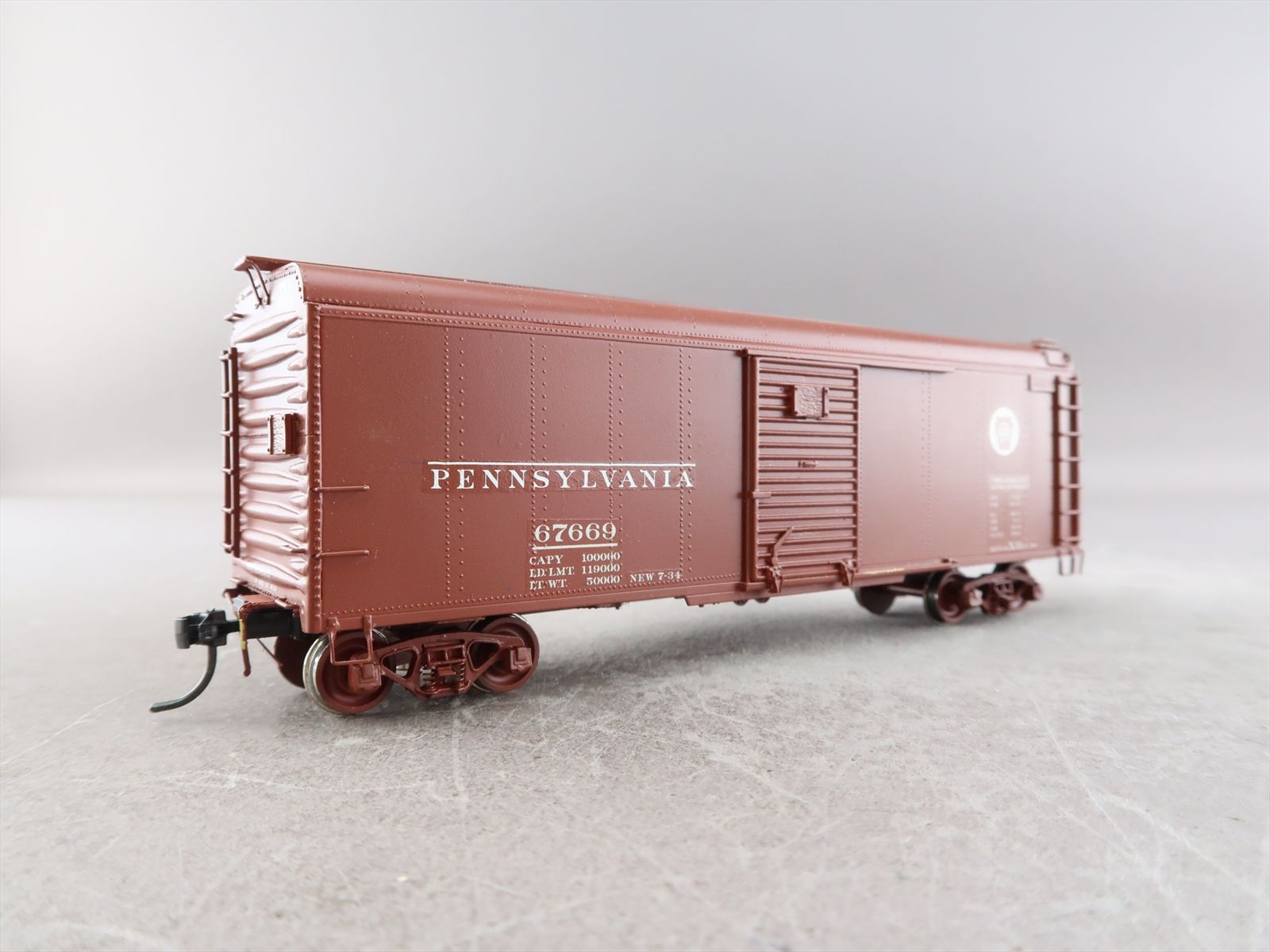 HO Brass Model - W&R PRR Pennsylvania 40' Round Roof Auto Automobile ...