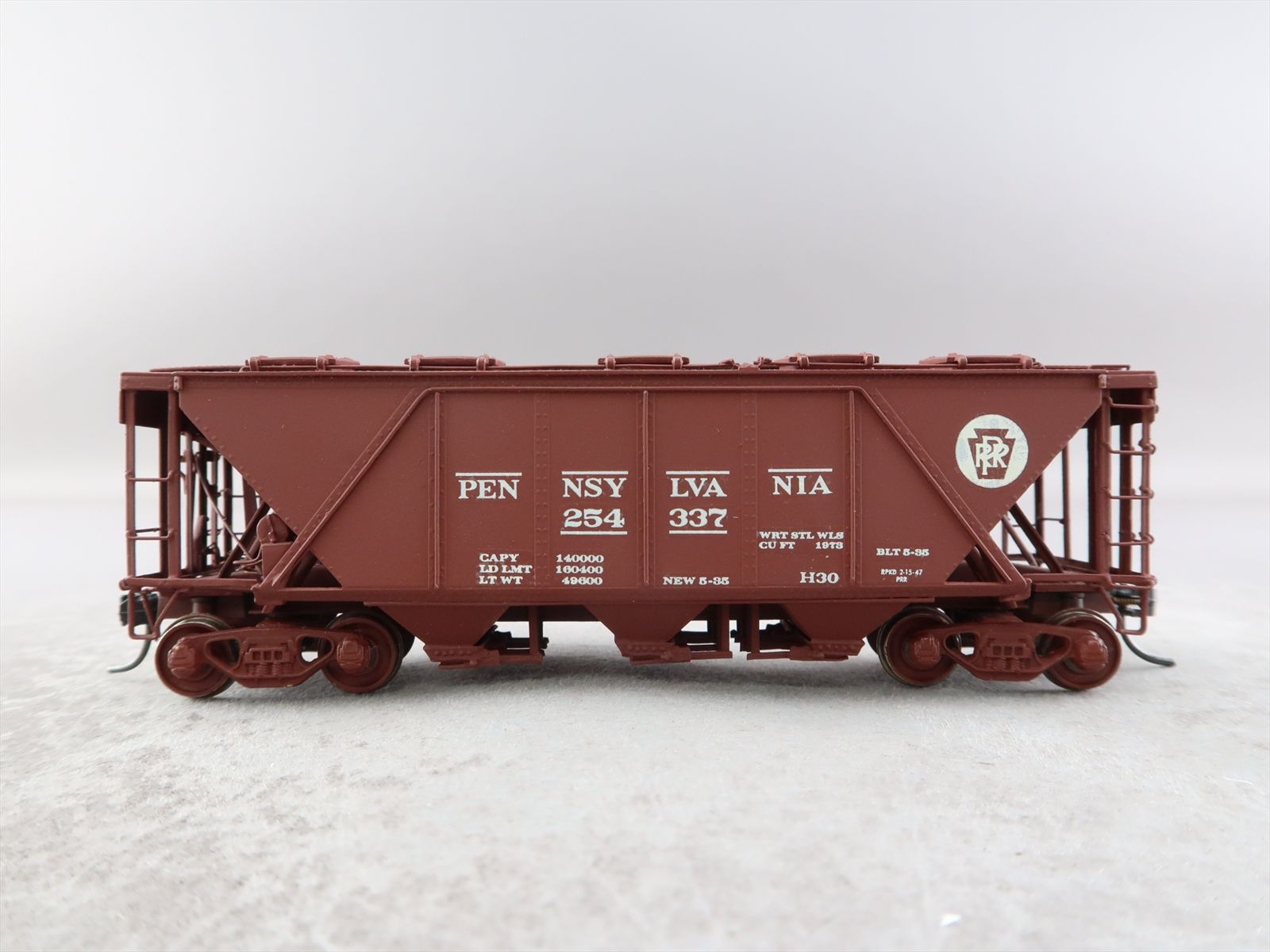 HO Brass Model - Oriental PRR Pennsylvania H30 Covered Hopper #254337 ...