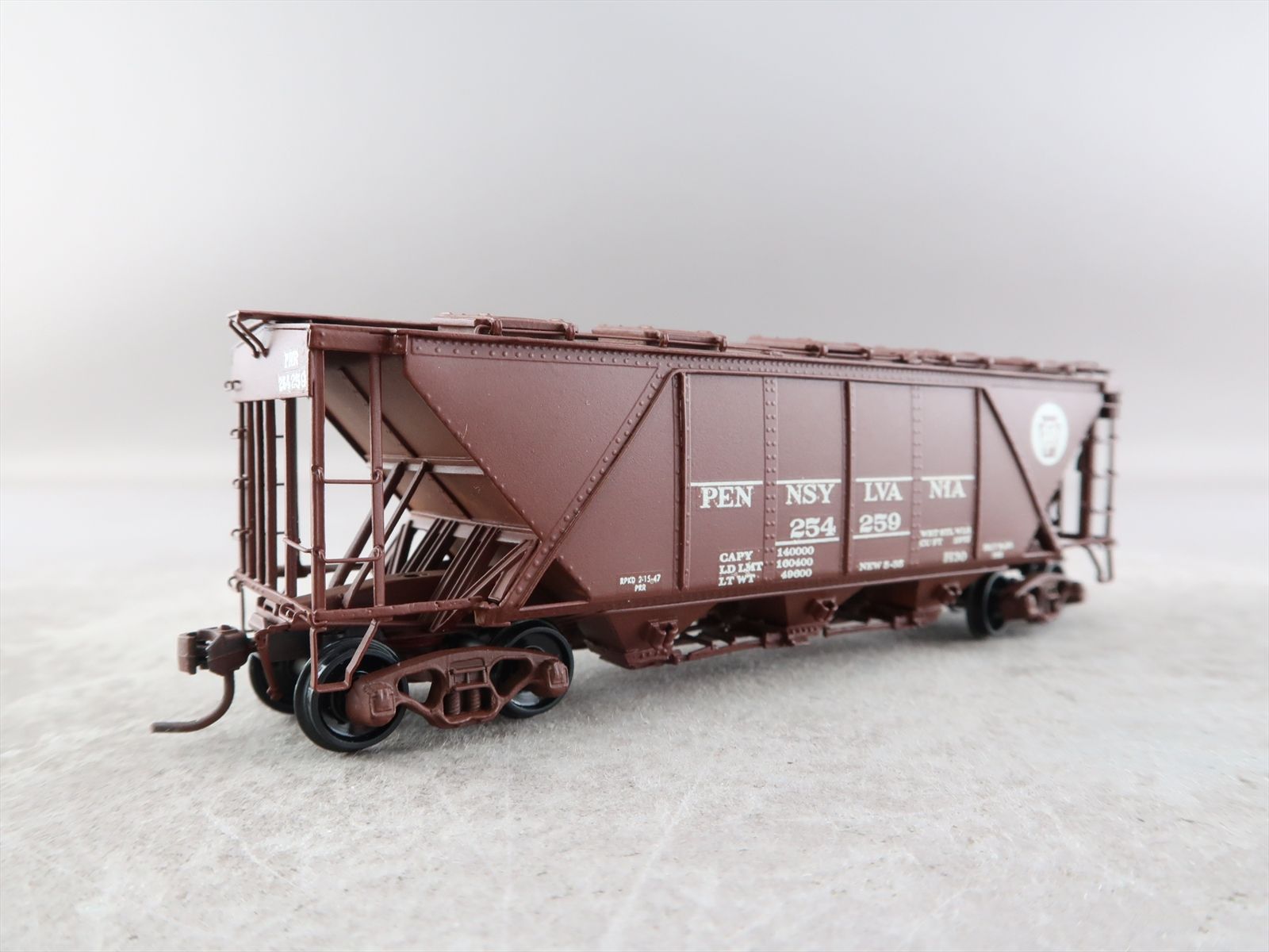 HO Brass Model - Oriental PRR Pennsylvania H30 Covered Hopper #254259 ...