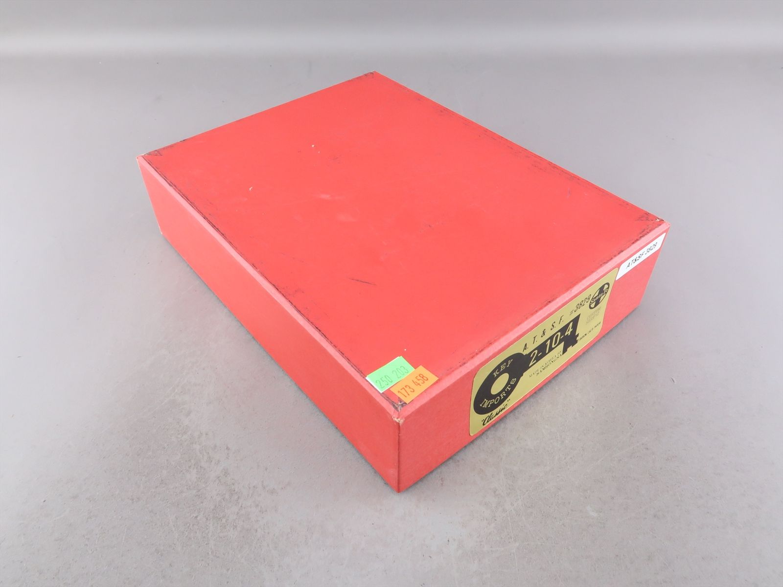 HO Brass Model - Key CS#52 AT&SF Santa Fe Texas 2-10-4 #3829 - F/P ...