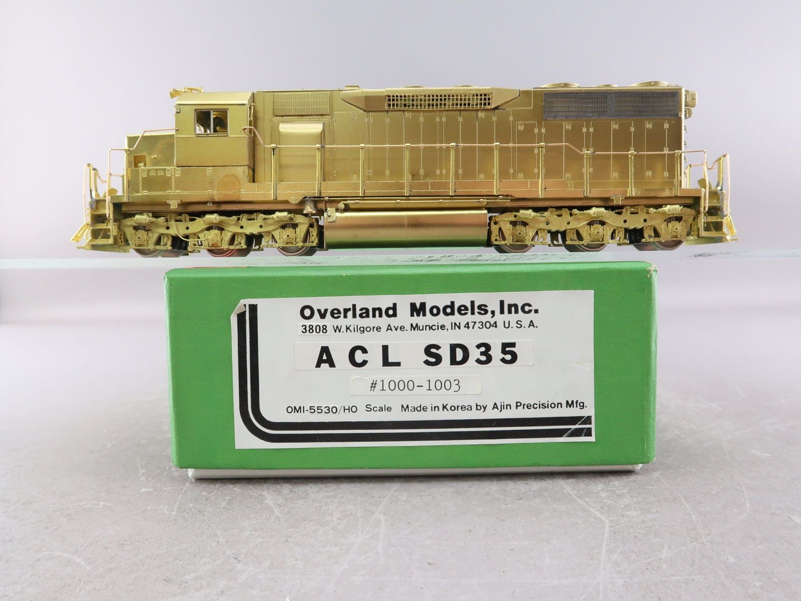 HO Brass Model - OMI 5530 ACL Atlantic Coast Line SD35 1000-1003 ...