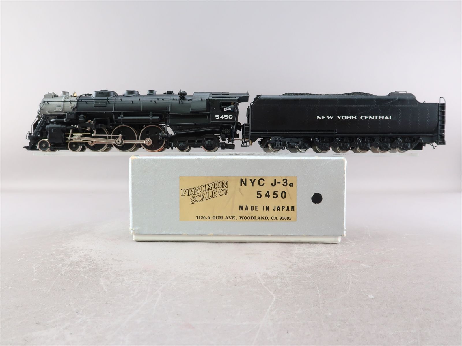 HO Brass Model - PSC NYC New York Central J3a 4-6-4 #5450 - F/P - 1985 ...