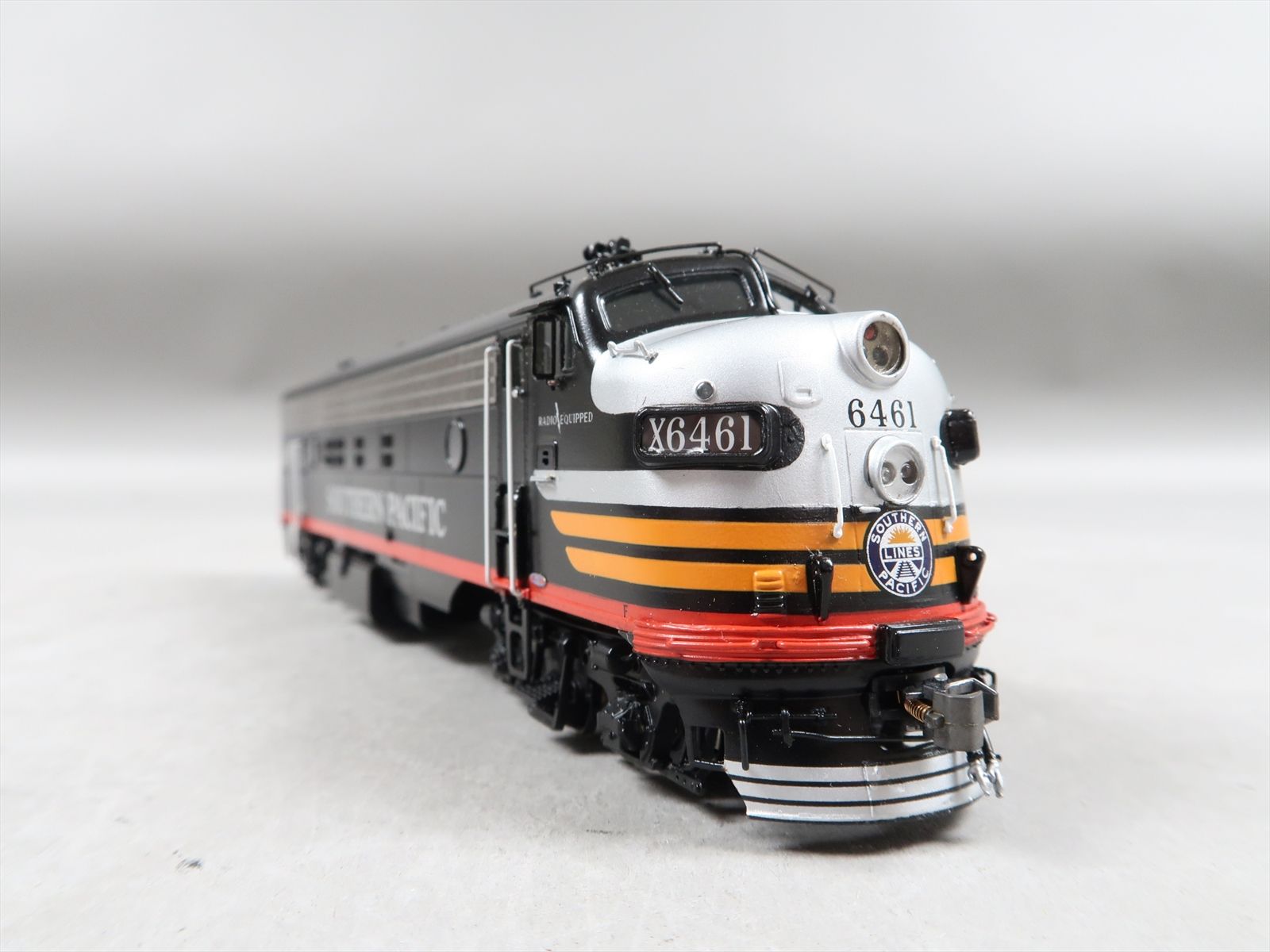 HO Brass Model - CIL 2285.1 SP Southern Pacific Black Widow EMD FP7A + F7B + F7B + F7A Set A-B-B ...