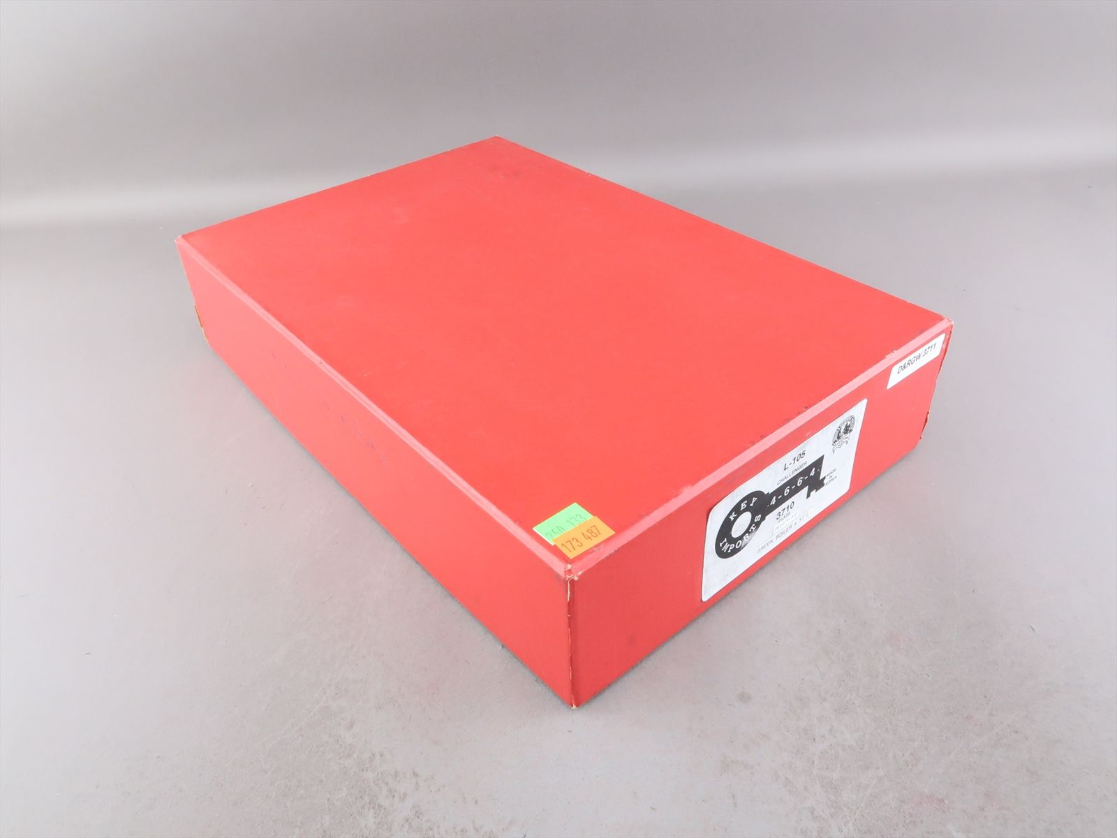 HO Brass Model - Key D&RGW Rio Grande L-105 Green Boiler Modified #3711 ...