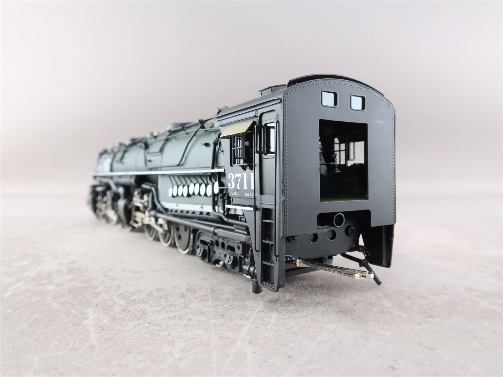 HO Brass Model - Key D&RGW Rio Grande L-105 Green Boiler Modified #3711 ...