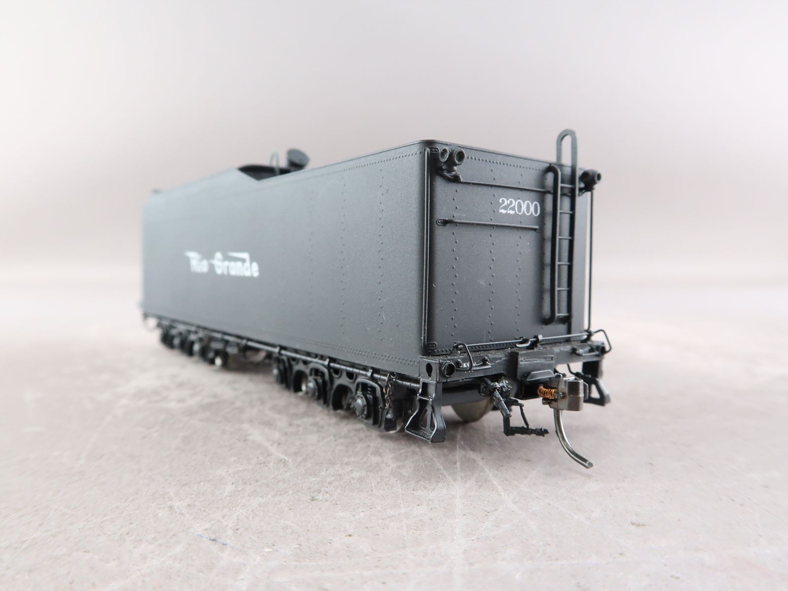 HO Brass Model - Key D&RGW Rio Grande L-105 Green Boiler Modified #3711 ...