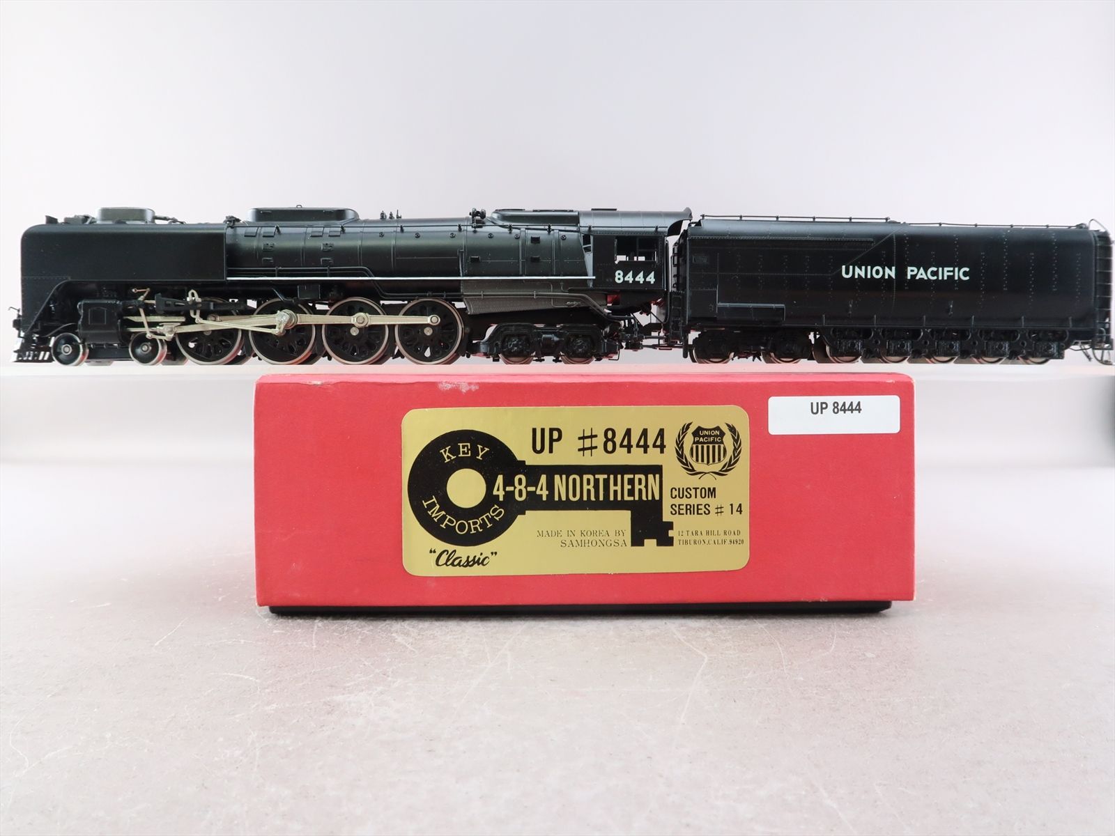 HO Brass Model - Key CS#14 UP Union Pacific 4-8-4 #8444 Smoke Lifters ...