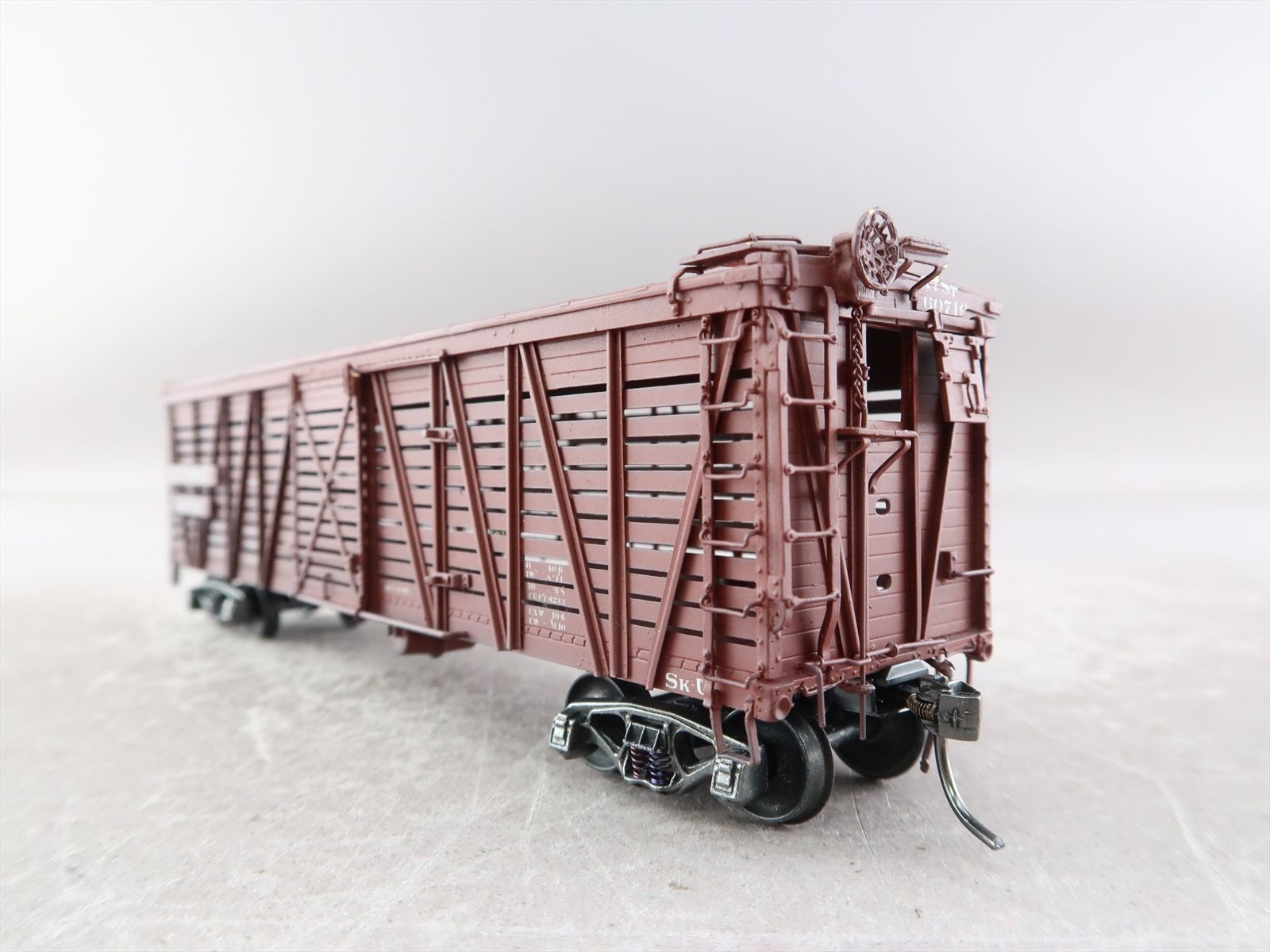 HO Brass Model - PRB Pecos AT&SF Santa Fe SK-U Stock Car #60710 ...