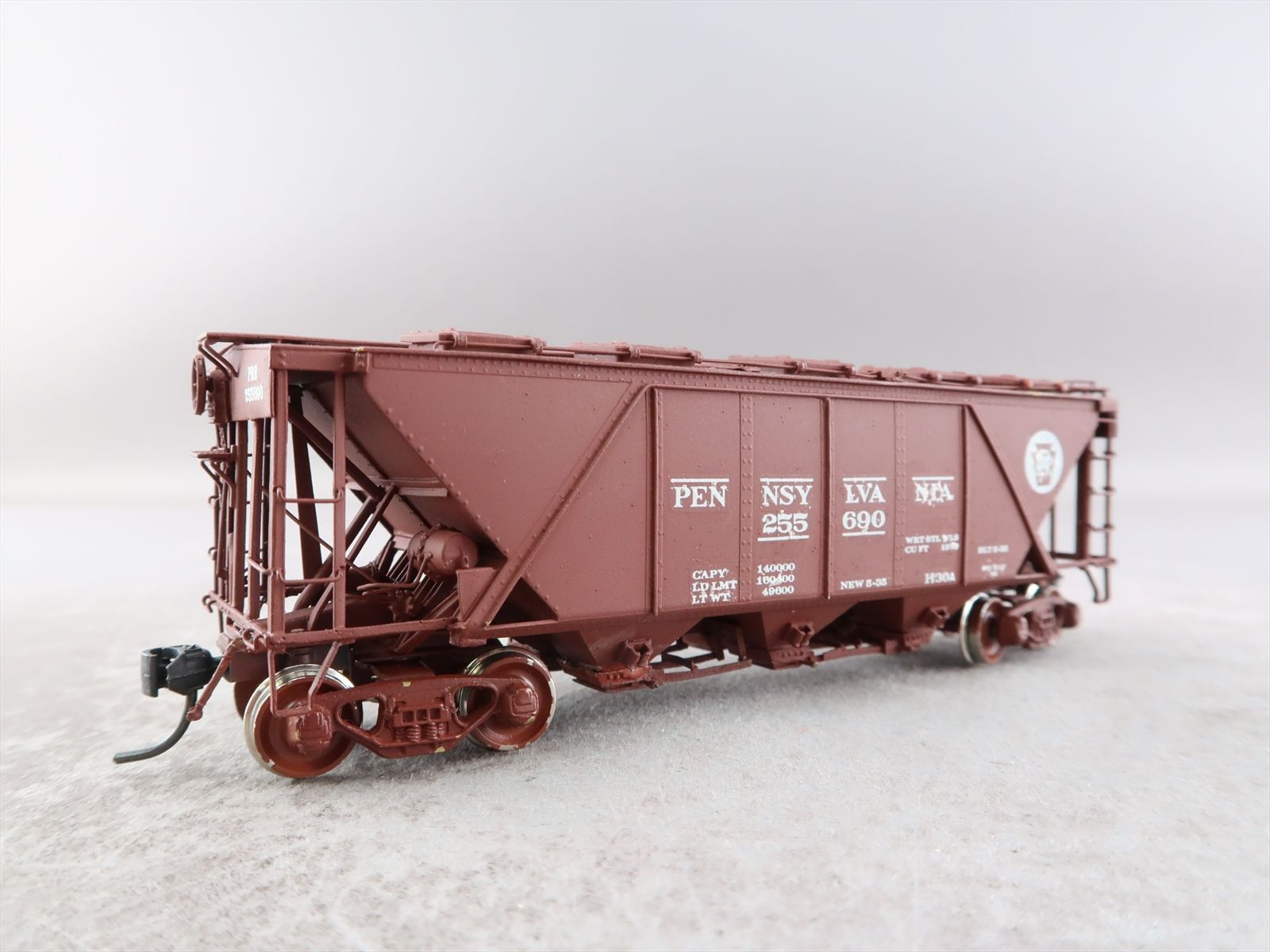 HO Brass Model - Oriental PRR Pennsylvania H30 Covered Hopper #255690 ...