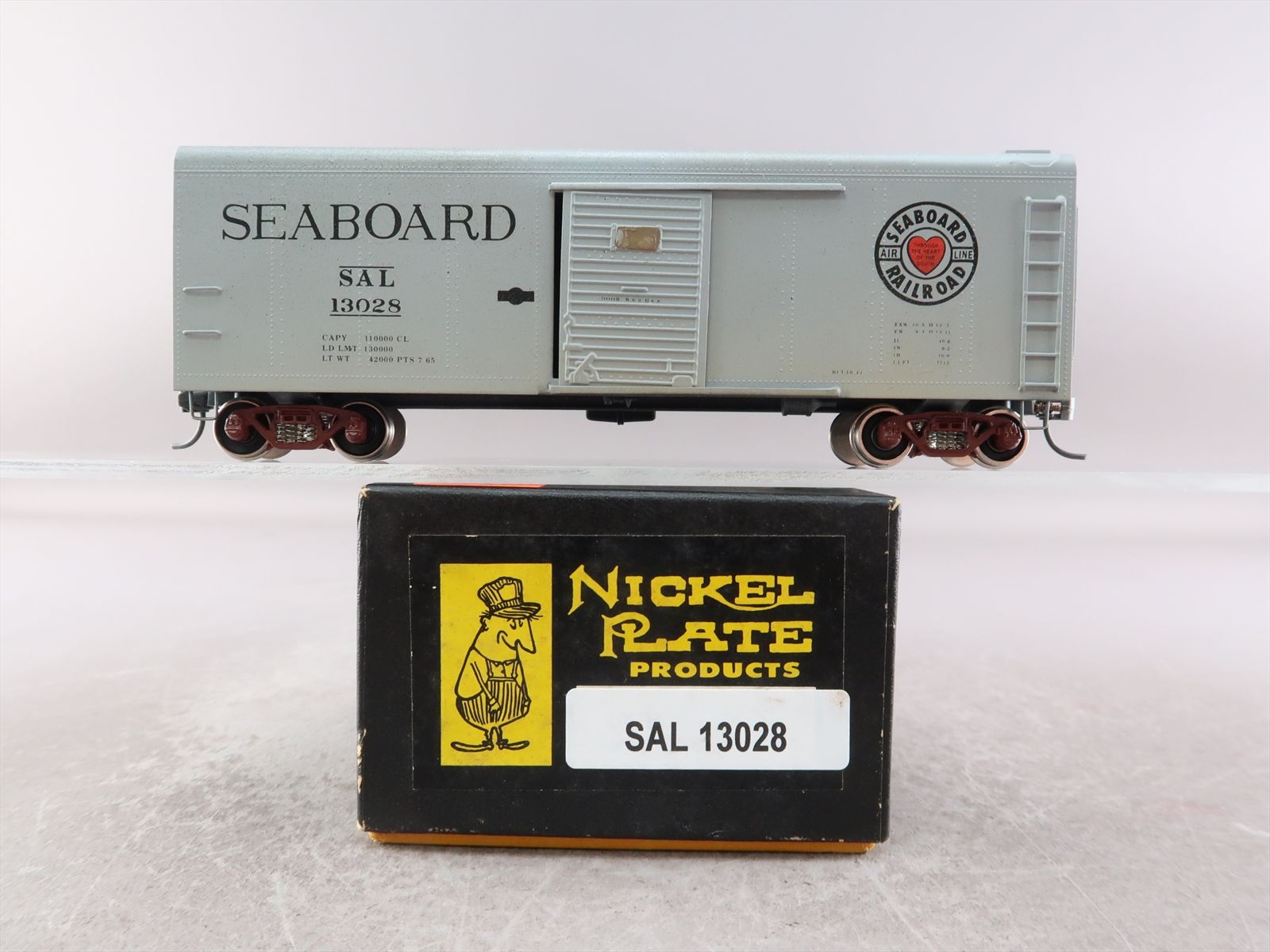 HO Brass Model - NPP SAL Seaboard Air Line X-31b 2-Door Automobile Boxcar #13028 - Custom ...