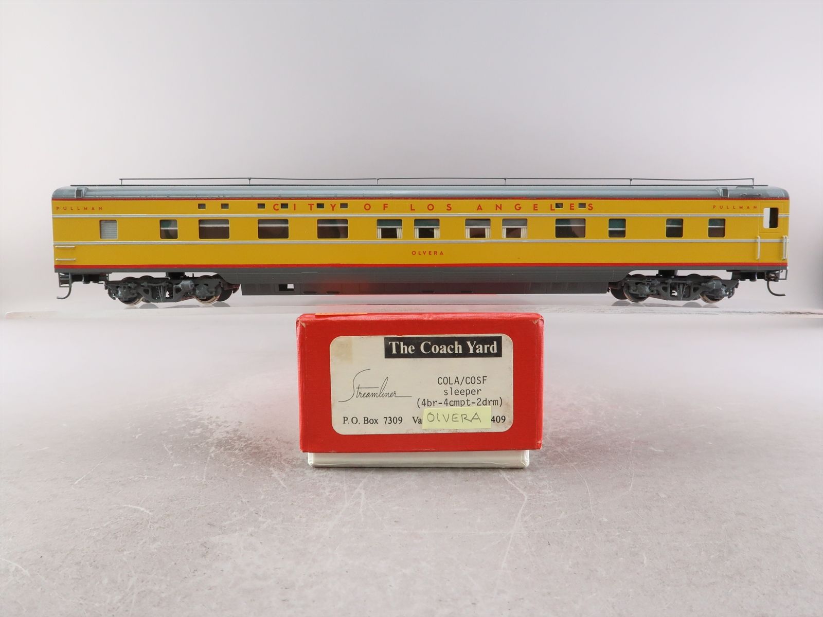 HO Brass Model - TCY UP Union Pacific 1941 COSF/COLA 4-4-2 Sleeper ...