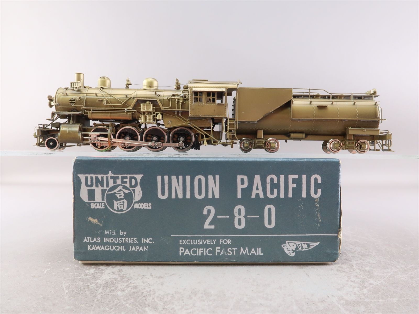 HO Brass Model - PFM UP Union Pacific 2-8-0 Consolidation - Unpainted ...