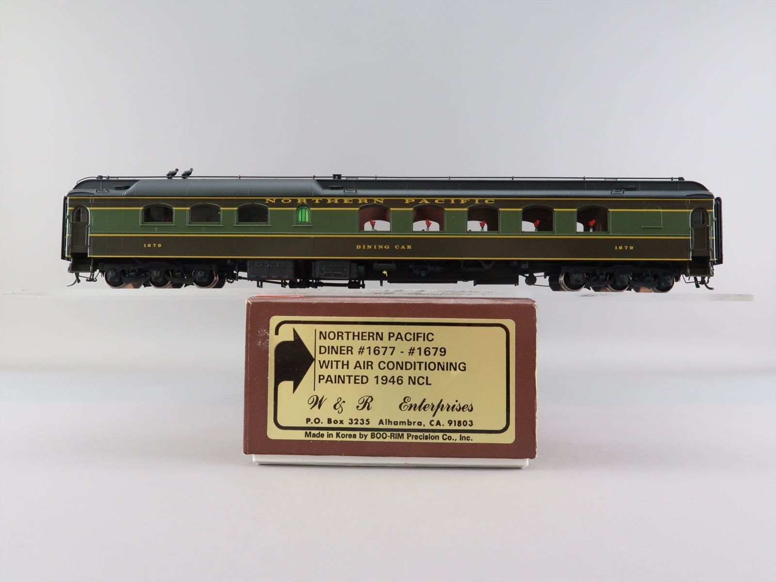 HO Brass Model - W&R NP Northern Pacific North Coast Limited Diner ...
