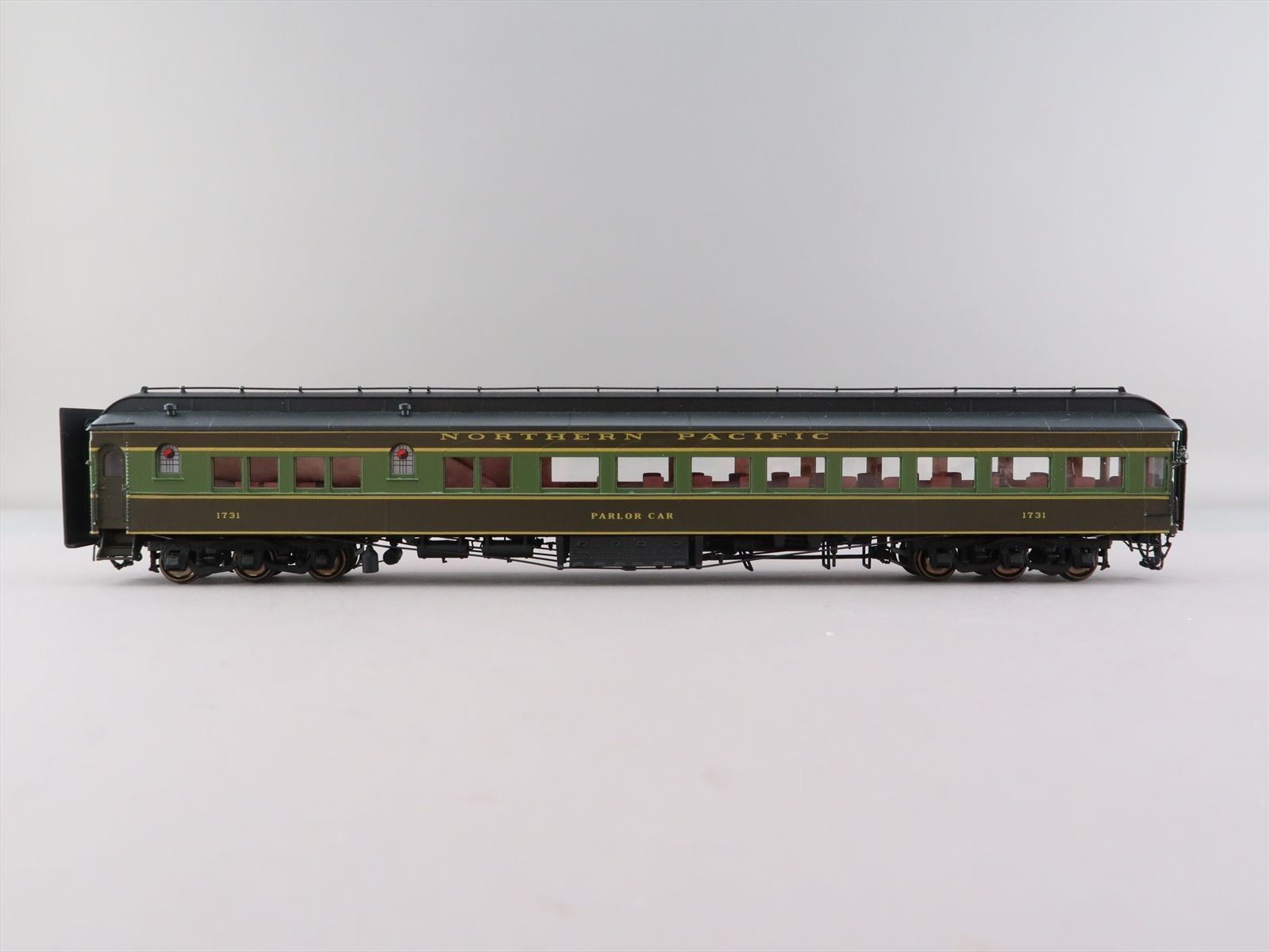 HO Brass Model - W&R NP Northern Pacific Parlor Car Version 2 Pine Tree ...