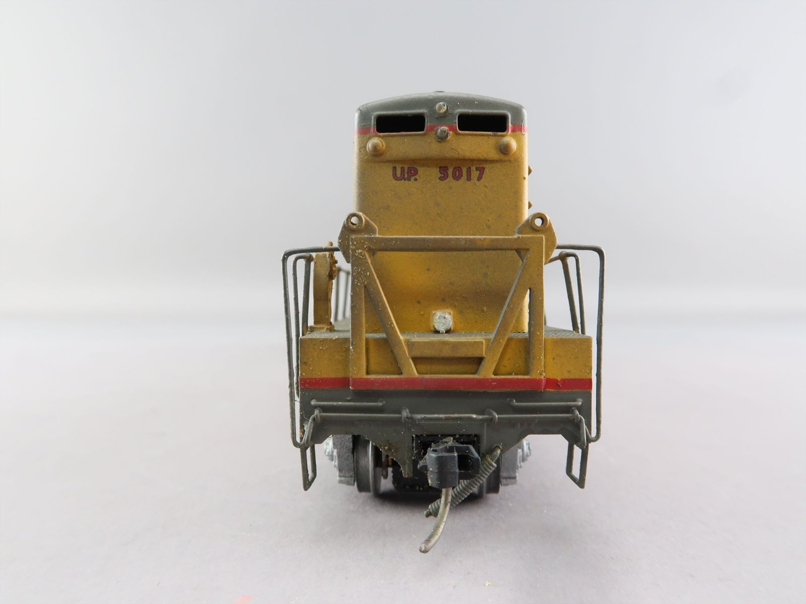 HO Brass Model - ALCO D-134 UP Union Pacific GE U50C #5017 - Custom + Weathered - 1974 Run - Kumata