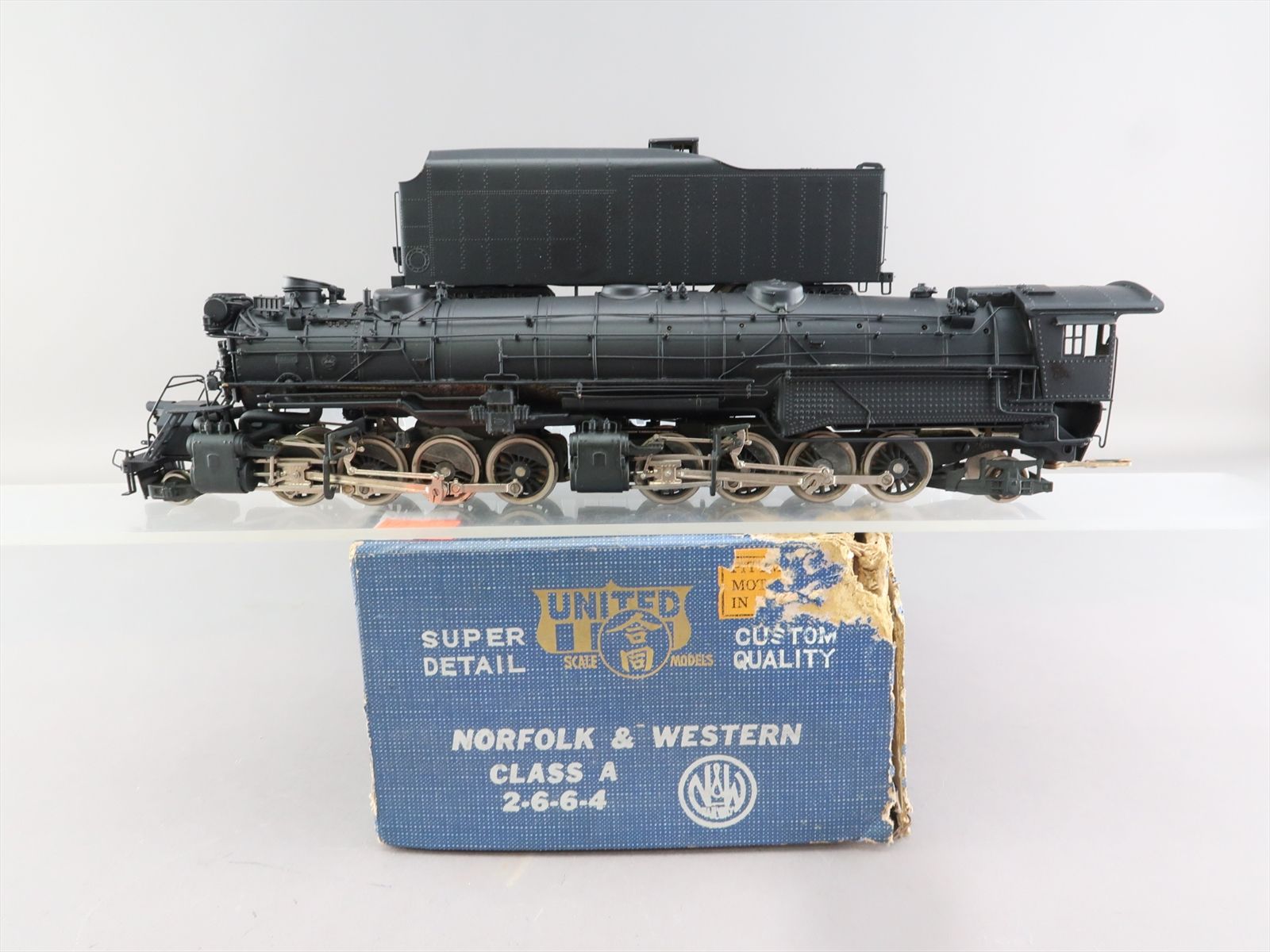 HO Brass Model - PFM D&RGW Rio Grande L-131 2-8-8-2 - Custom - Unlettered - 1972 Run - United ...