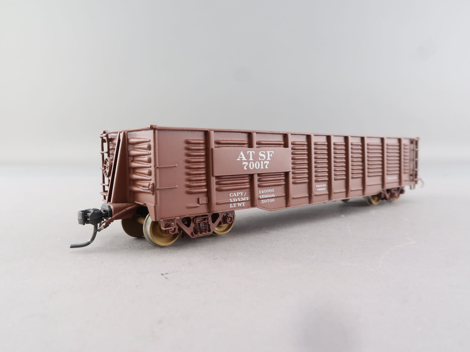 HO Brass Model - OMI 3058 AT&SF Santa Fe 100 Ton Gondola #70017 ...