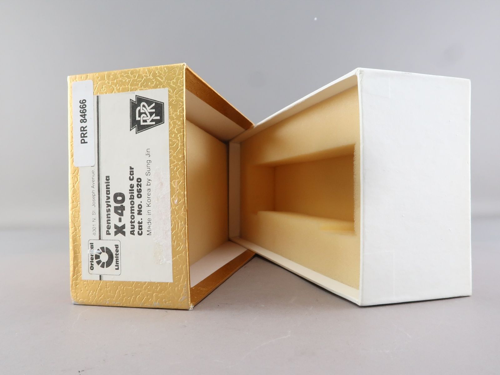 HO Brass Model - Oriental 0620 PRR Pennsylvania X-40 Automobile Boxcar ...