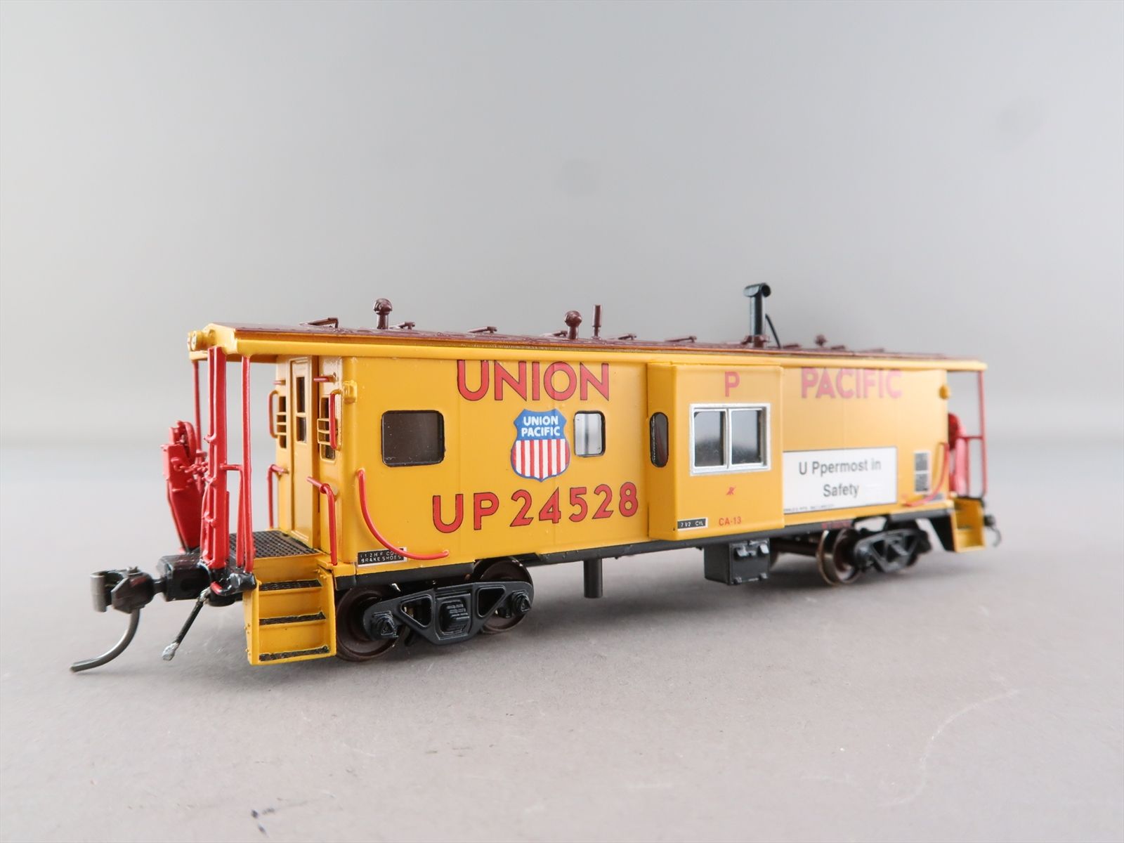 Ho Brass Model Omi 1202 Up Union Pacific Ca 13 Caboose 24528