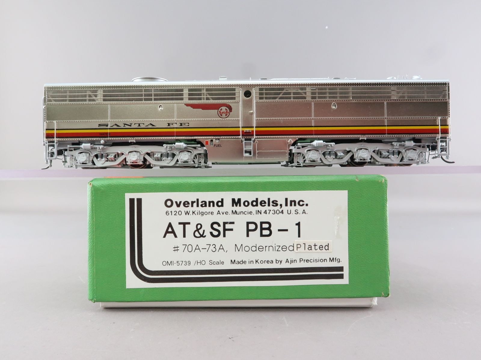 HO Brass Model - OMI 5739 AT&SF Santa Fe PB-1 Modernized #53A - F ...