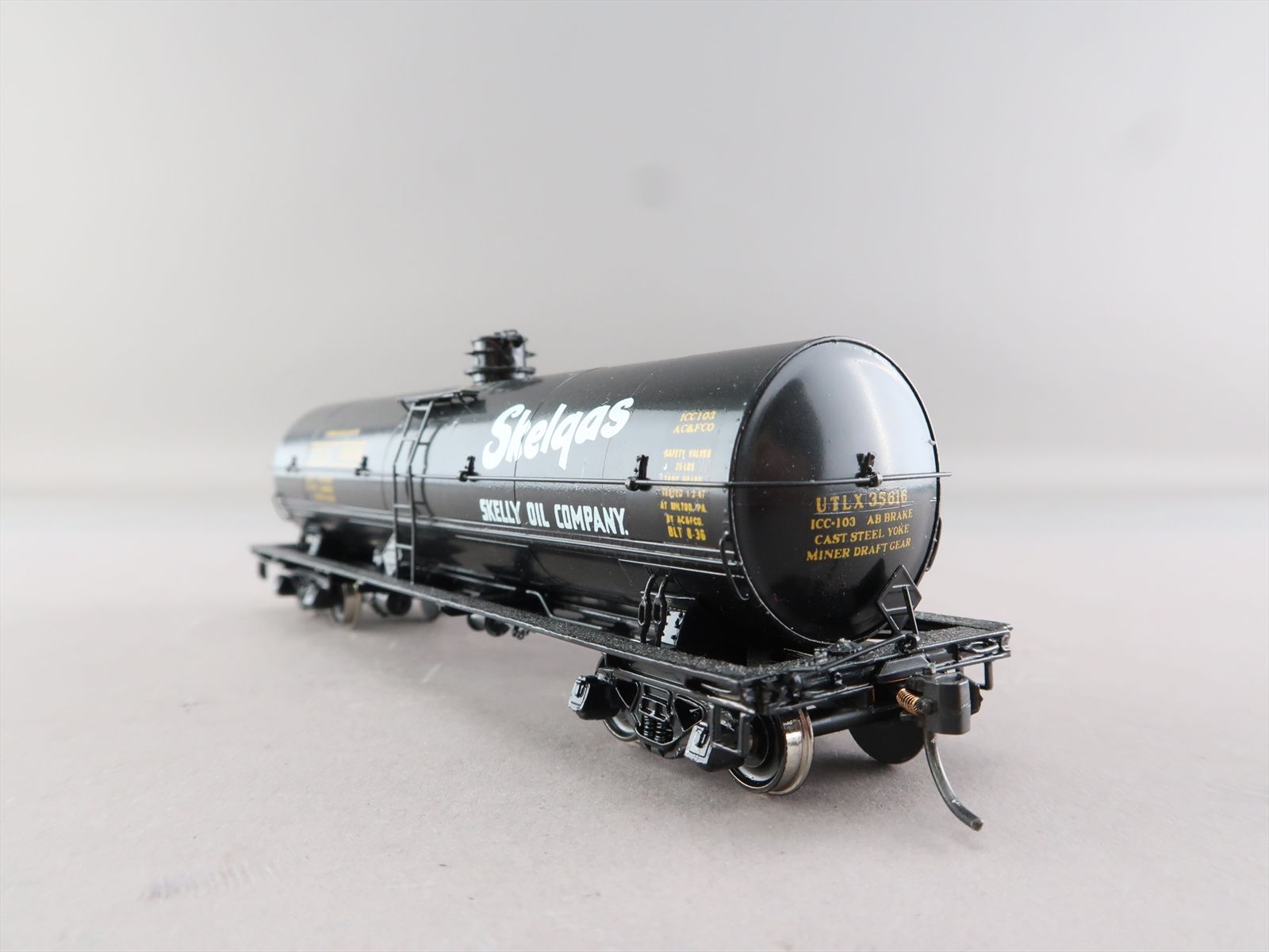 HO Brass Model - OMI 3028 UTLX L.P. Tank Car ACF 1936 #35616 - Custom ...