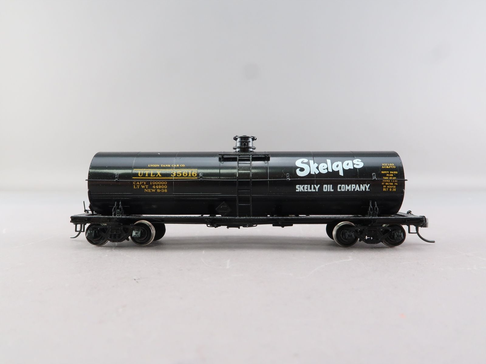 HO Brass Model - OMI 3028 UTLX L.P. Tank Car ACF 1936 #35616 - Custom ...