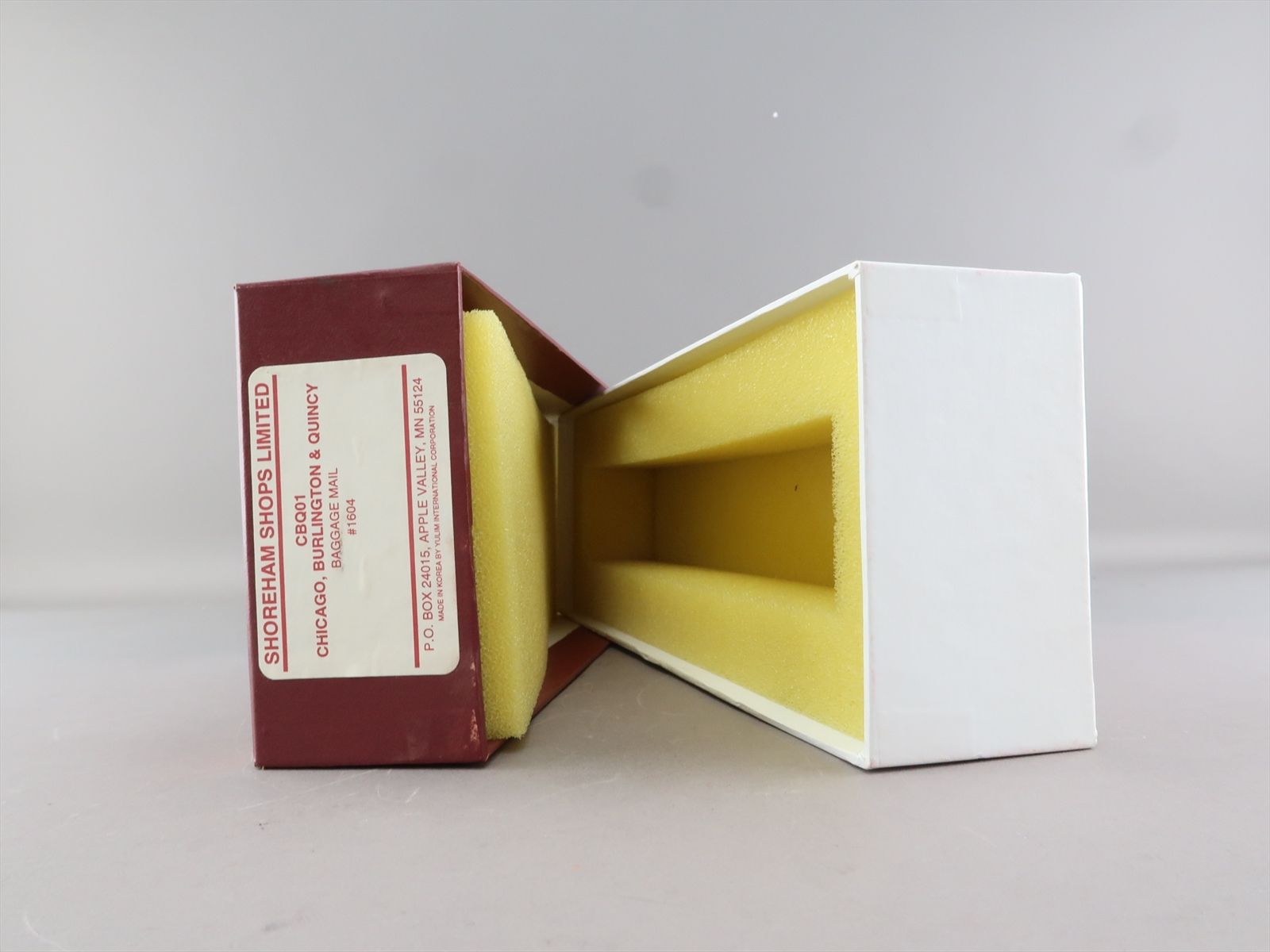 HO Brass Model - SSL CBQ01 CB&Q Burlington Baggage Mail Car #1604 - F/P ...