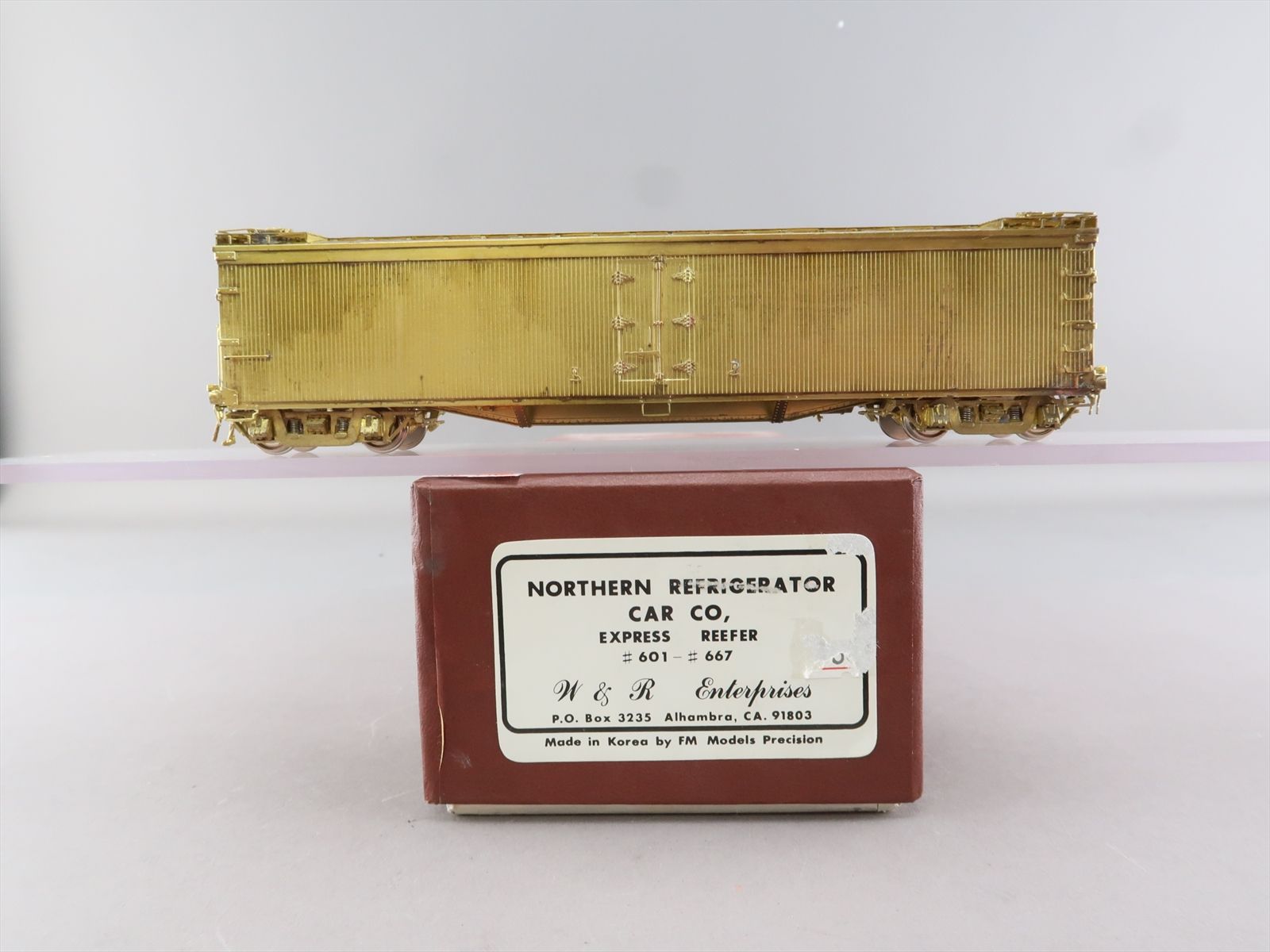 HO Brass Model - W&R NP Northern Refrigerator Car Co Express Reefer ...