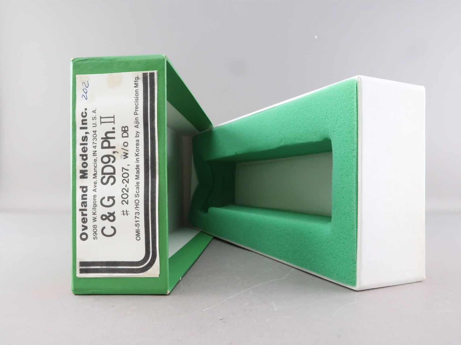 HO Brass Model - OMI 5173 CofG C of G Central of Georiga SD9 Phase II ...