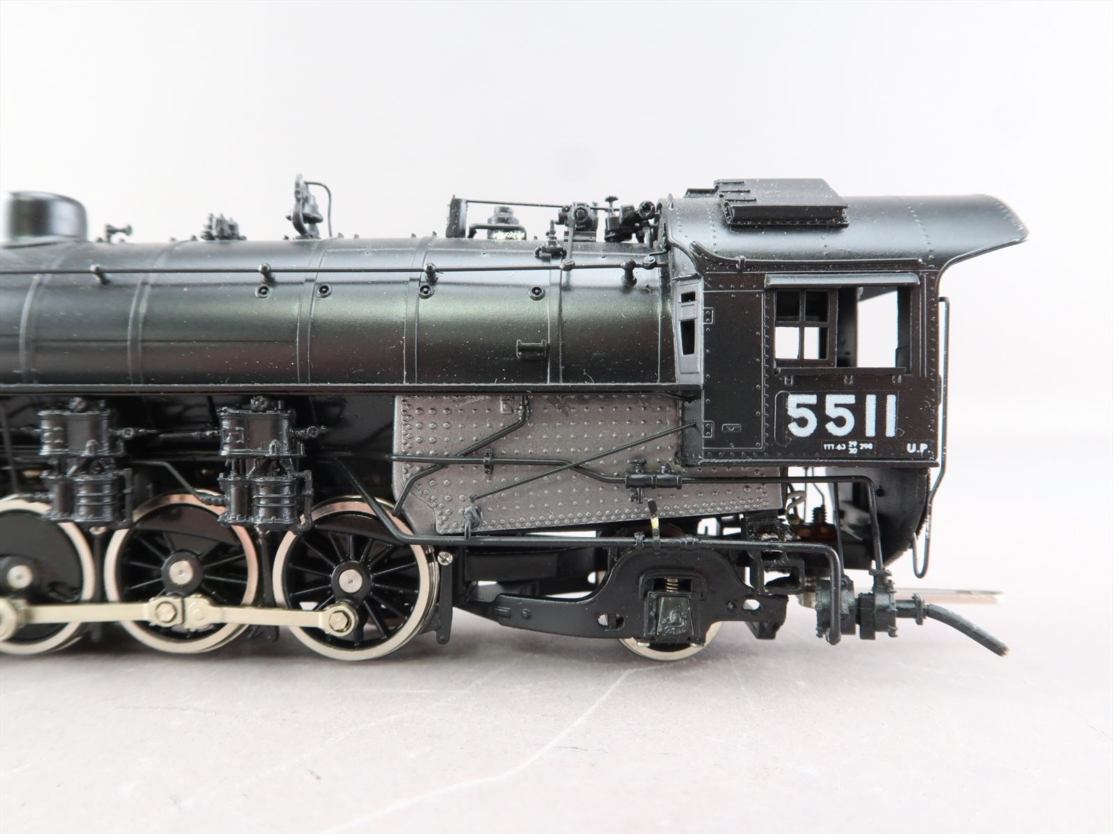 HO Brass Model - Key SKI UP Union Pacific 2-10-2 #5511 Oil Tender - F/P ...