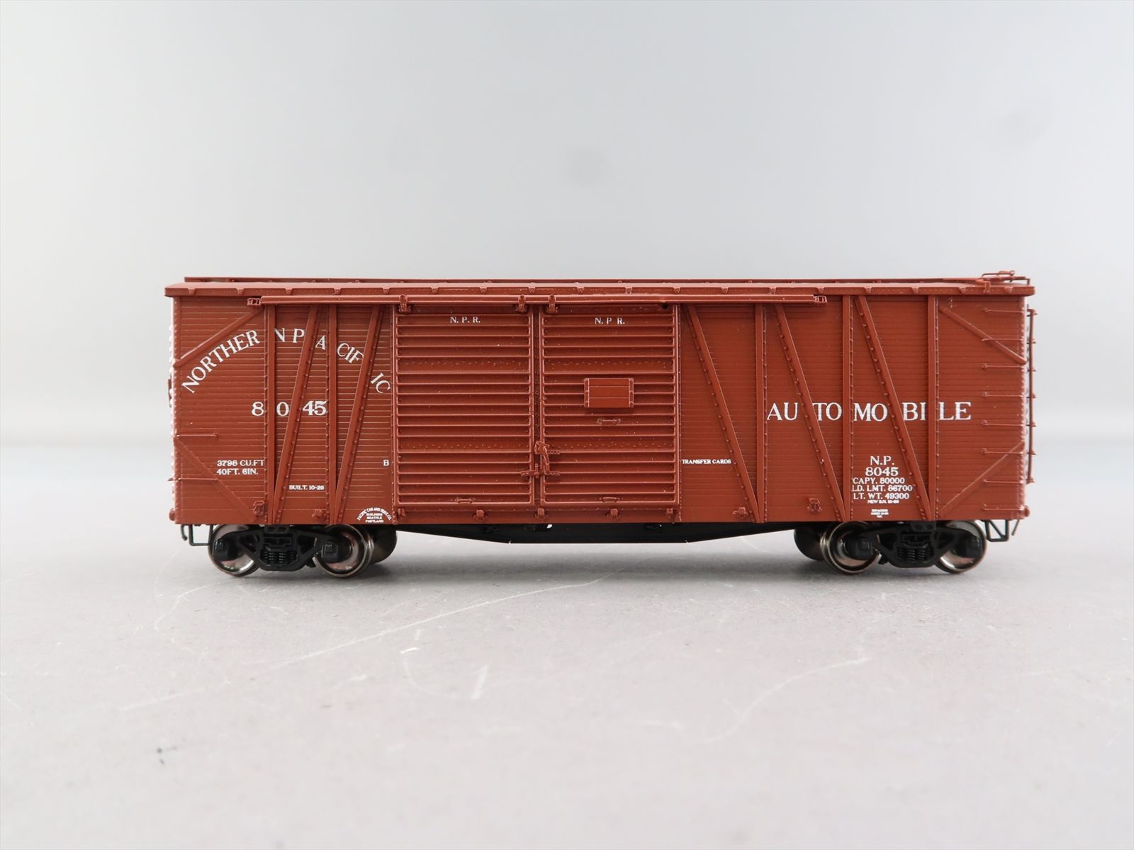 HO Brass Model - W&R NP Northern Pacific 40'-6" Outside Braced ...