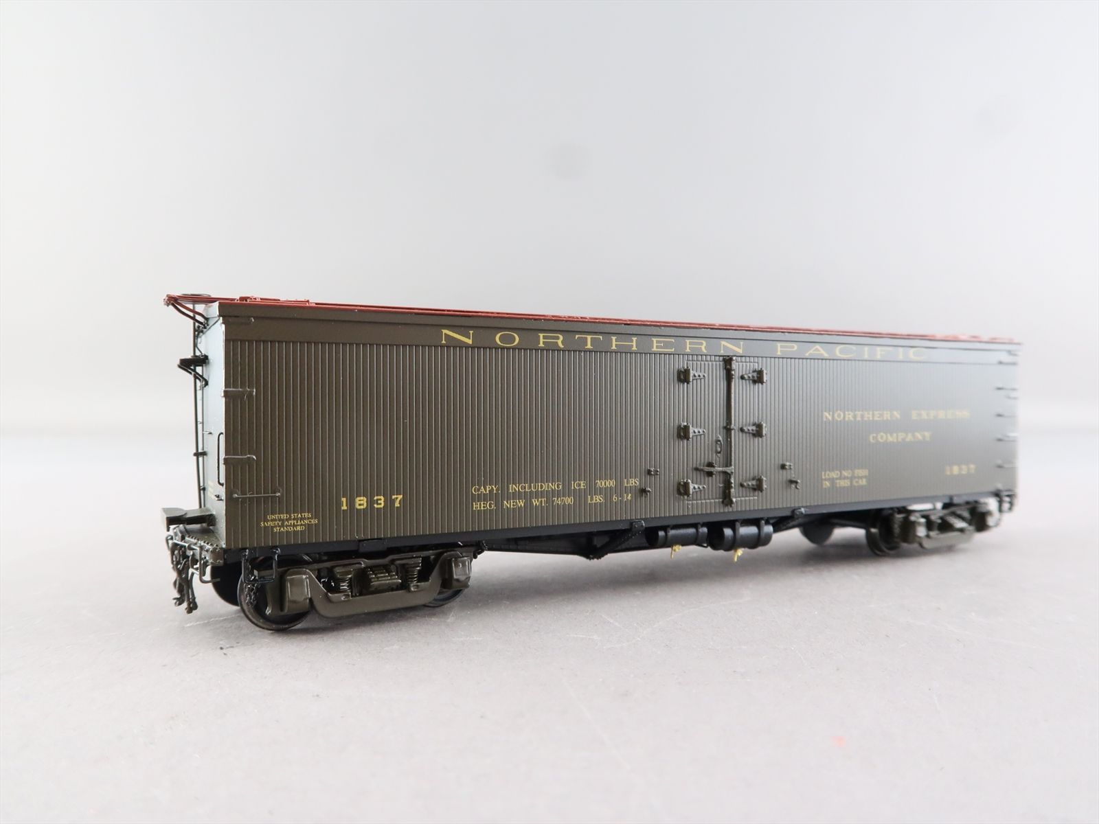 HO Brass Model - W&R NP Northern Pacific Express Reefer Version 1 No ...