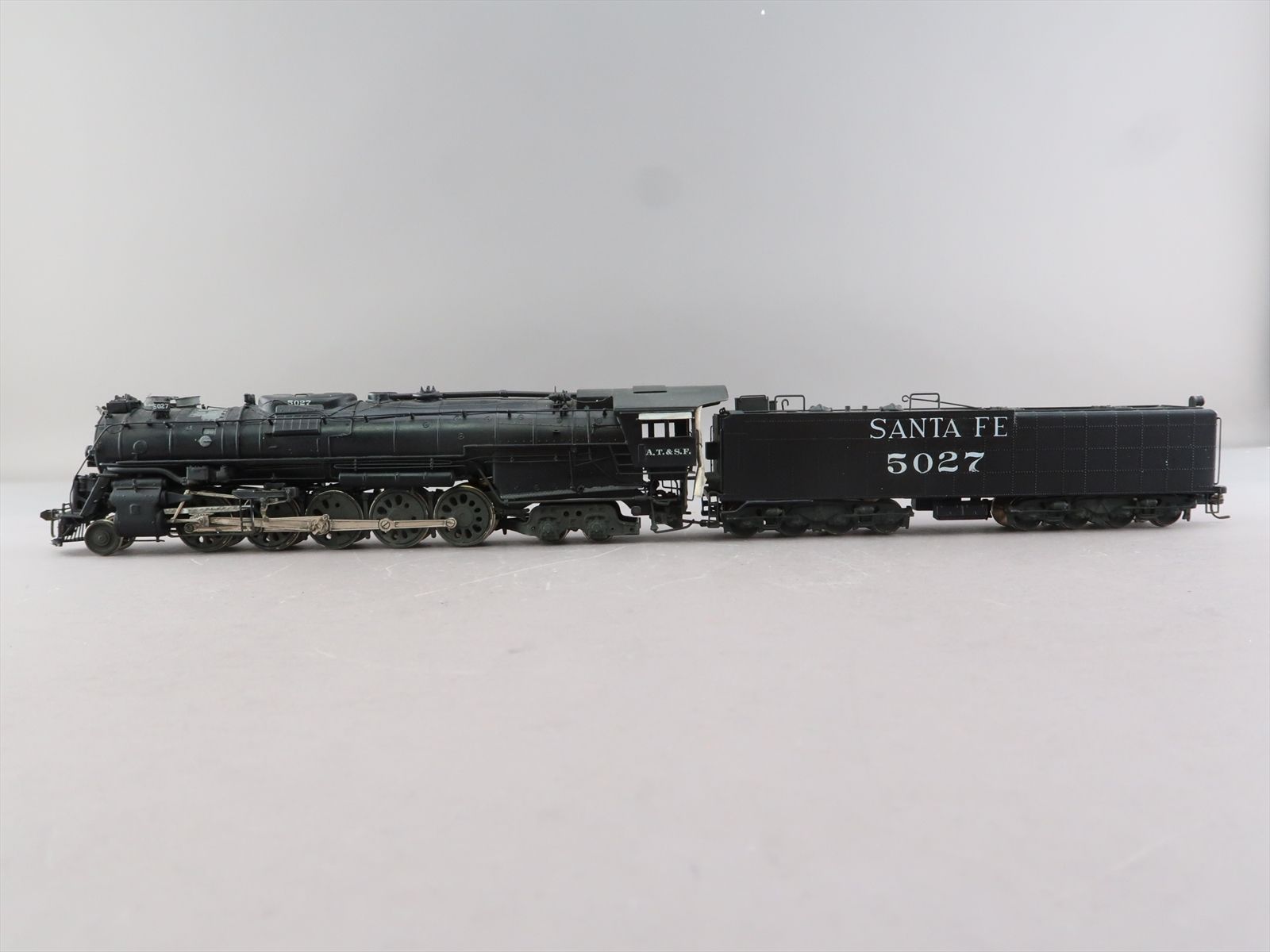 HO Brass Model - PFM AT&SF Santa Fe 2-10-4 Texas #5027 - Custom - 1970 ...