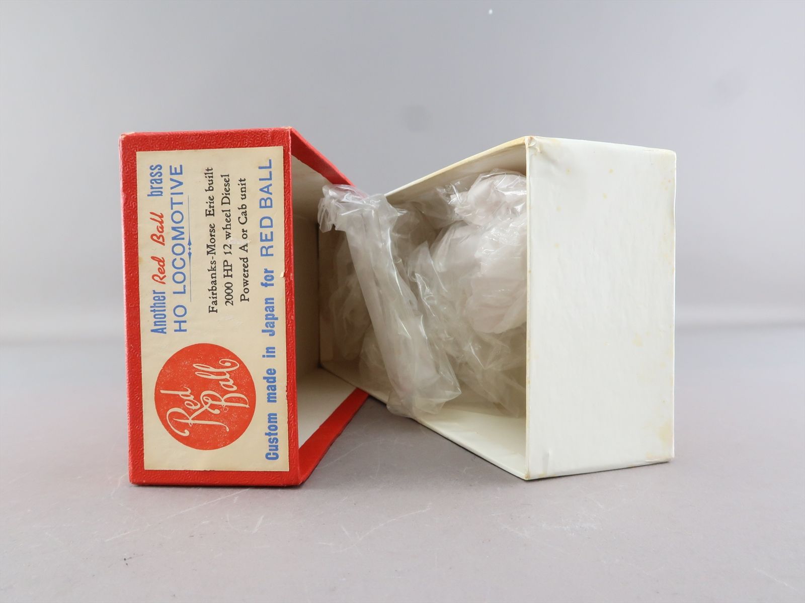 BARGAIN BRASS - HO Brass Model - Red Ball F-M Fairbanks Morse Erie ...