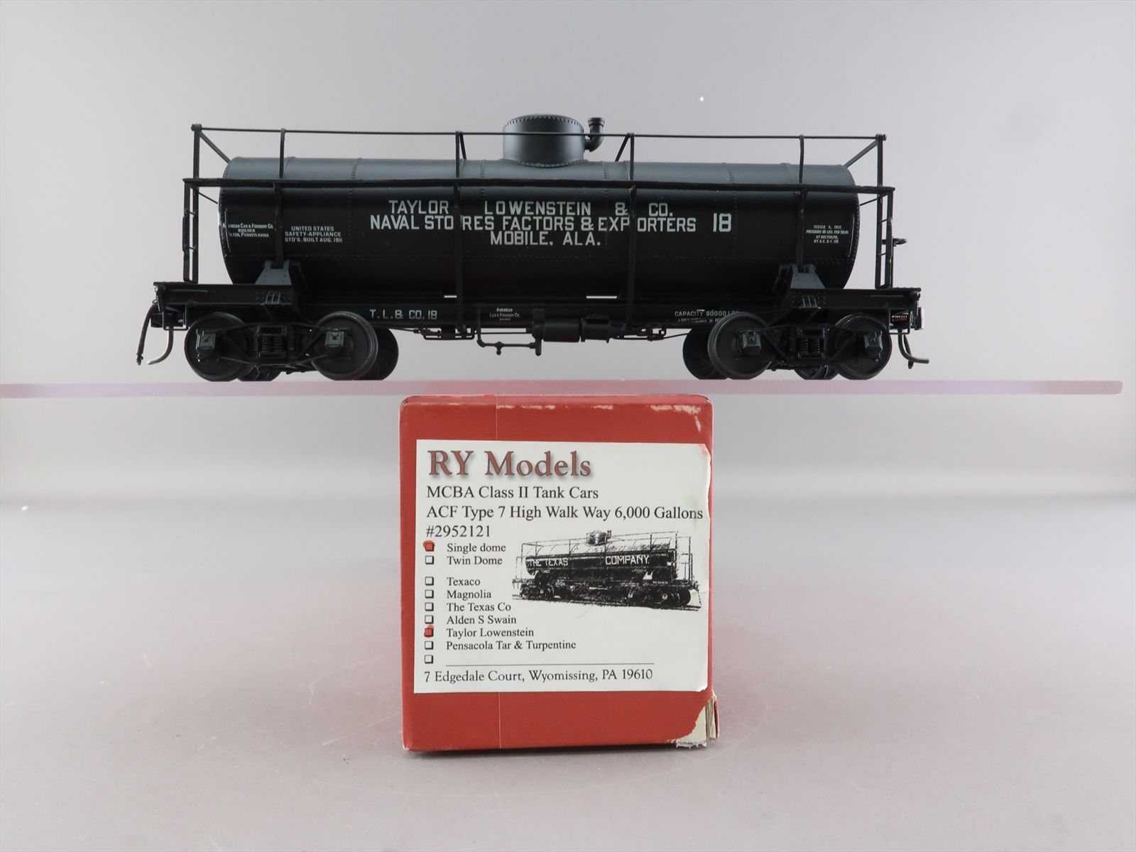 O Brass Model - RYM Rich Yoder 2952121 TL&Co. Taylor Lowenstein Single ...