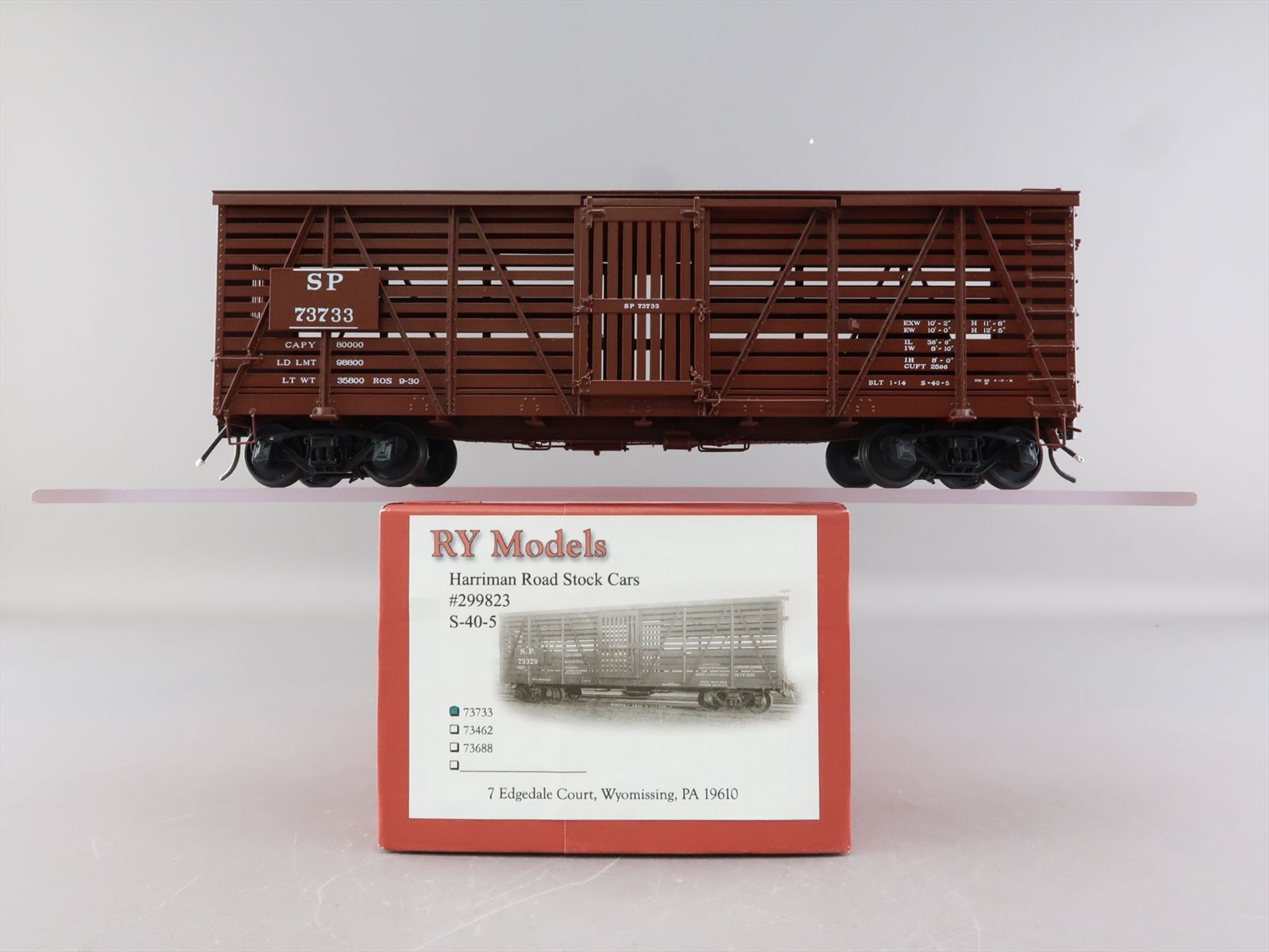 O Brass Model - Rich Yoder RYM 299823 SP Southern Pacific Harriman Road ...