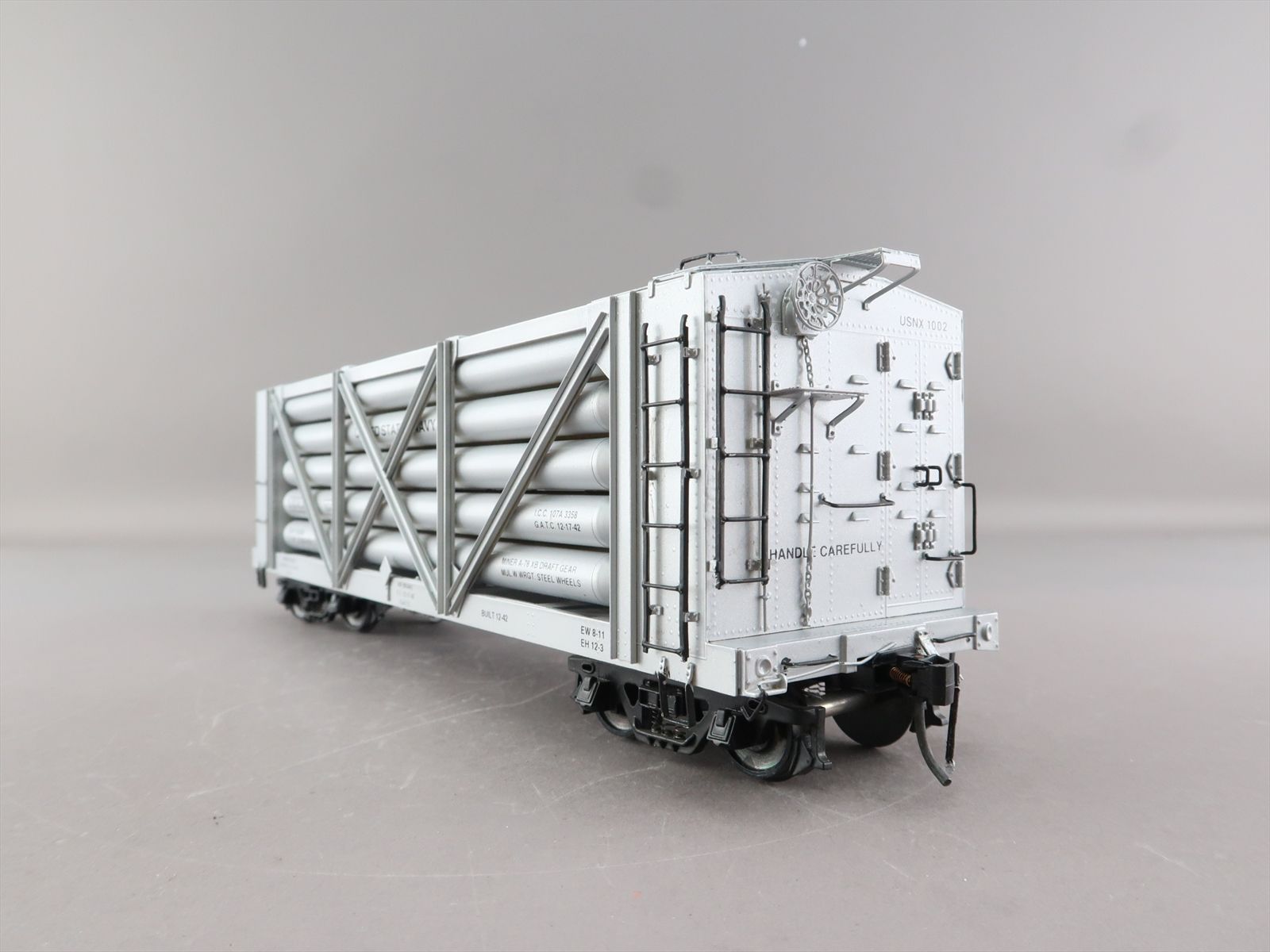 O Brass Model - Pecos River PRB 4491 US Navy USNX Helium Car #1002 - F ...