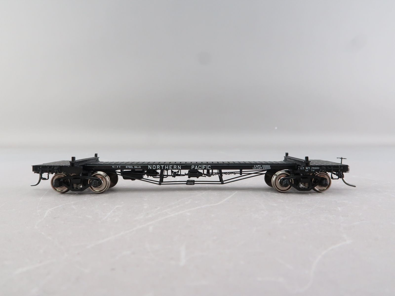HO Brass Model - W&R NP Northern Pacific Truss Rod Log Car Set of 3 - F ...