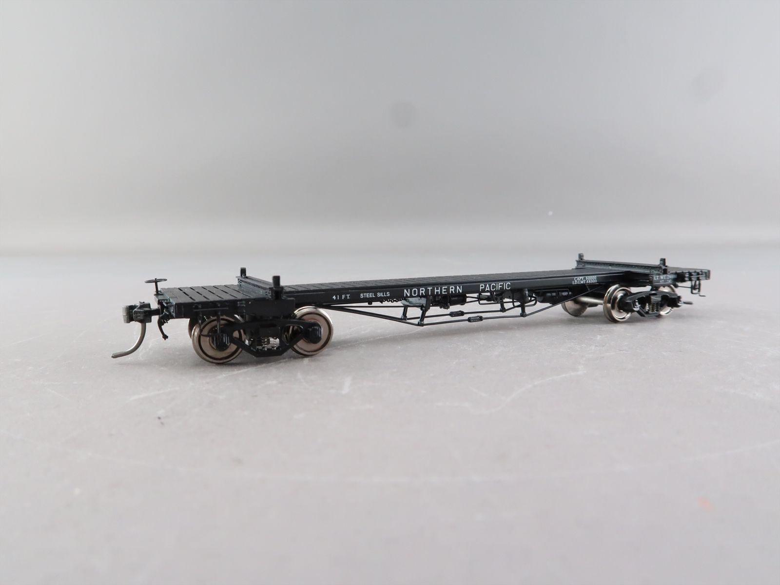 HO Brass Model - W&R NP Northern Pacific Truss Rod Log Car Set of 3 - F ...