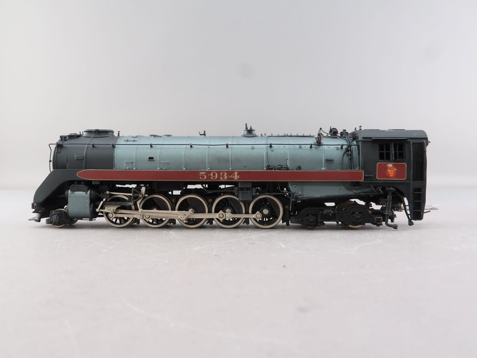 HO Brass Model - VH CP CPR Canadian Pacific T-1c 2-10-4 #5934 - Custom - Samhongsa