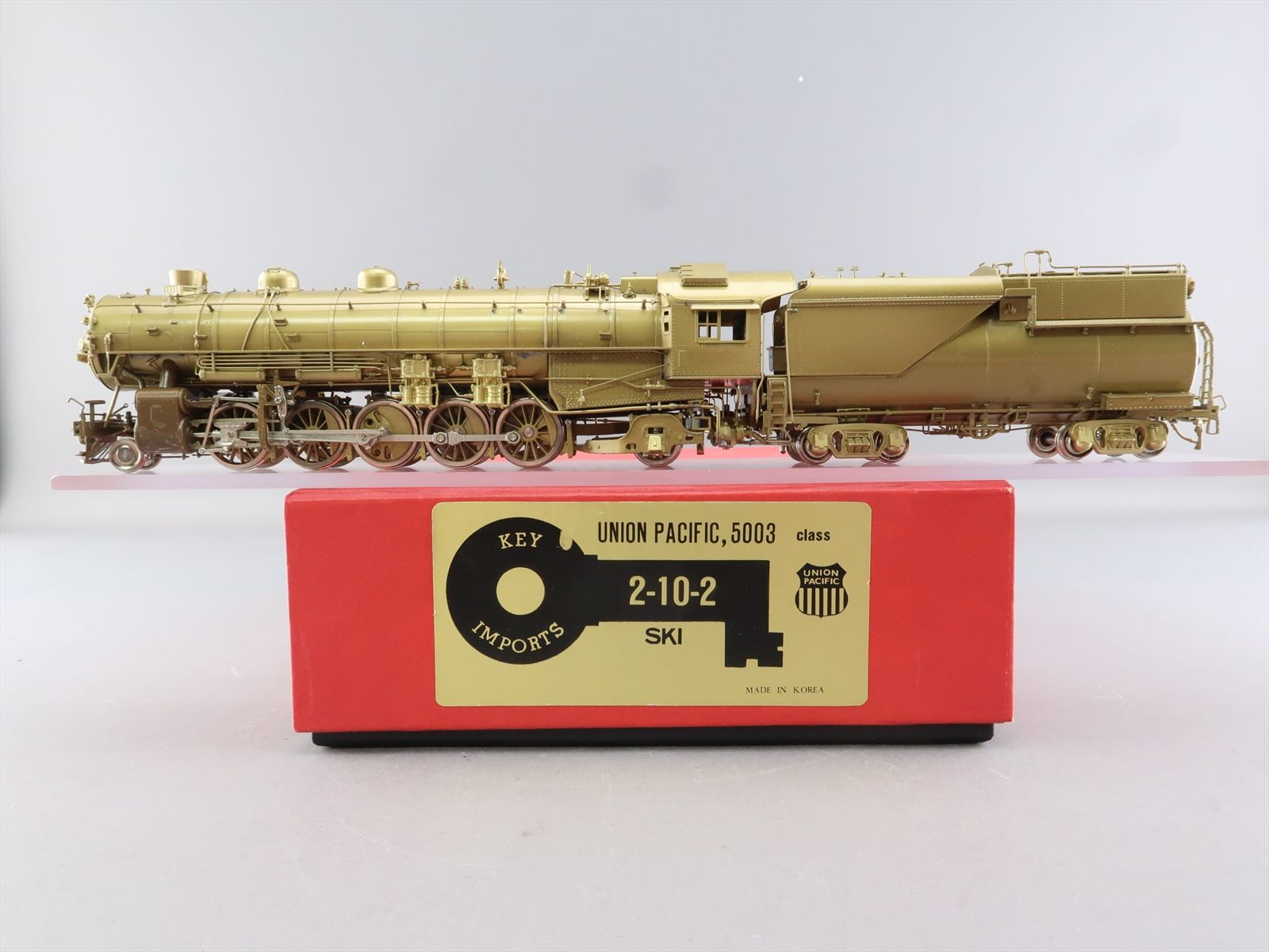 HO Brass Model - Key UP Union Pacific 2-10-2 Santa Fe 5003 Class Oil ...