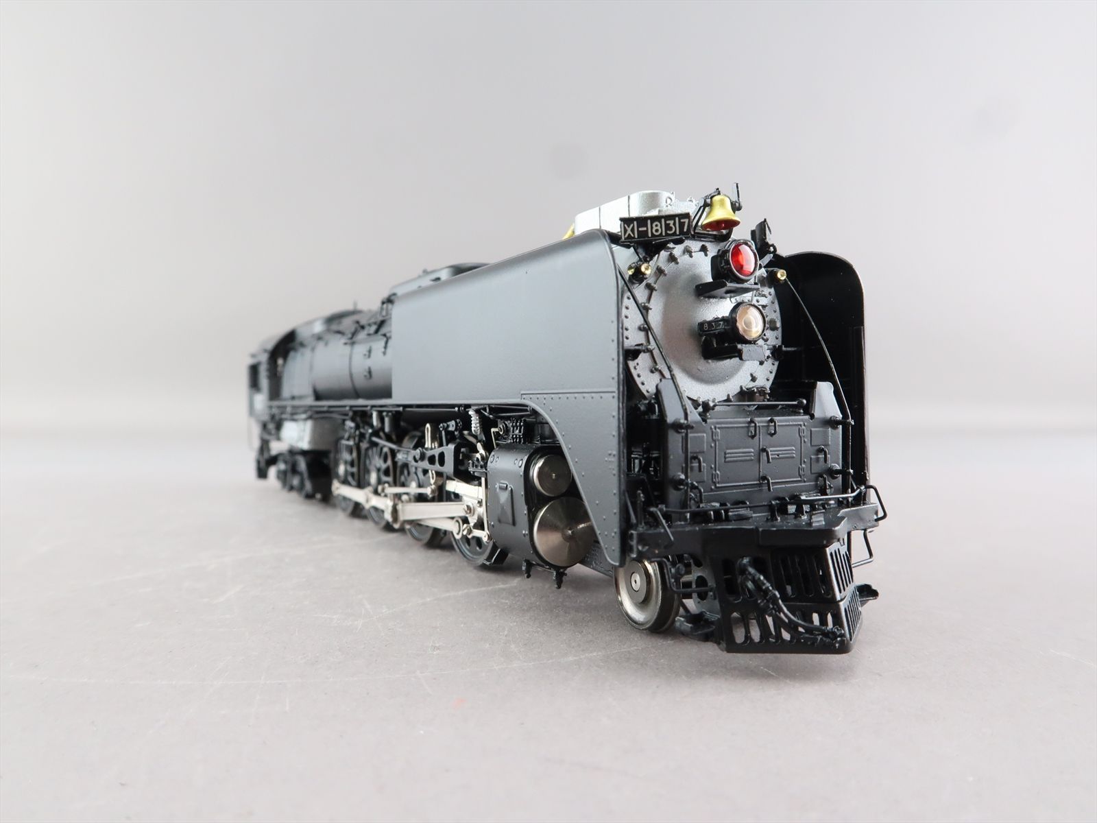 HO Brass Model - OMI 4520.1 UP Union Pacific FEF-3 4-8-4 Triple Stack Black #837 - F/P - 1997 ...