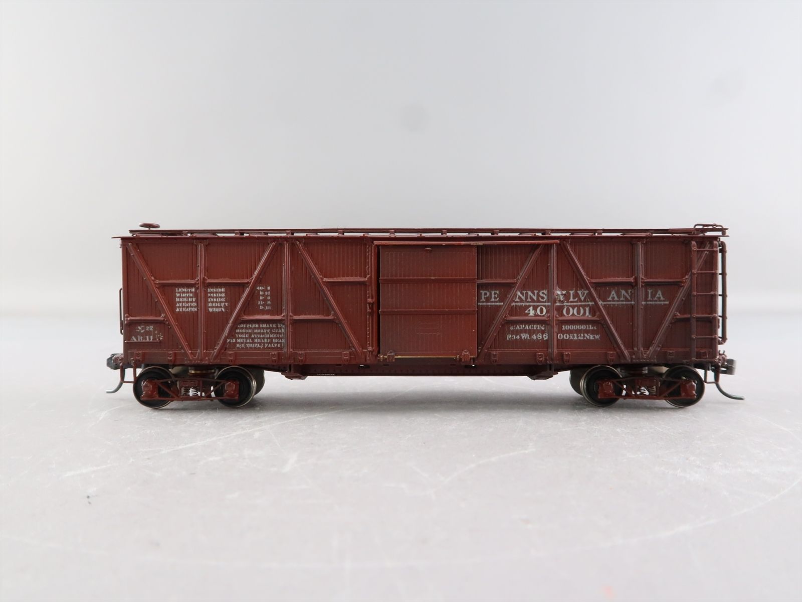 HO Brass Model - MTS PRR Pennsylvania X-23 Boxcar Box Car #40001 ...