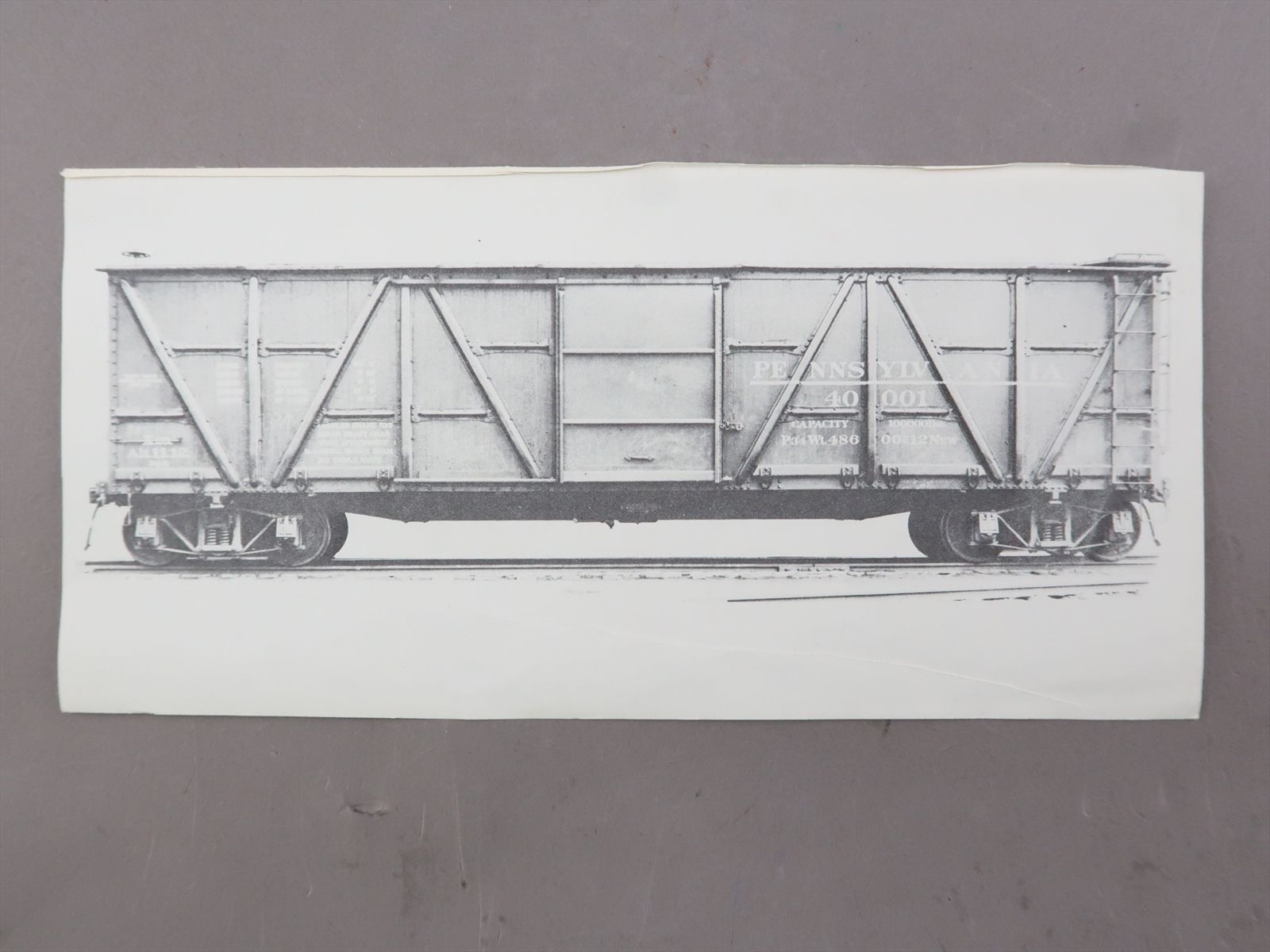 HO Brass Model - MTS PRR Pennsylvania X-23 Boxcar Box Car #40001 ...