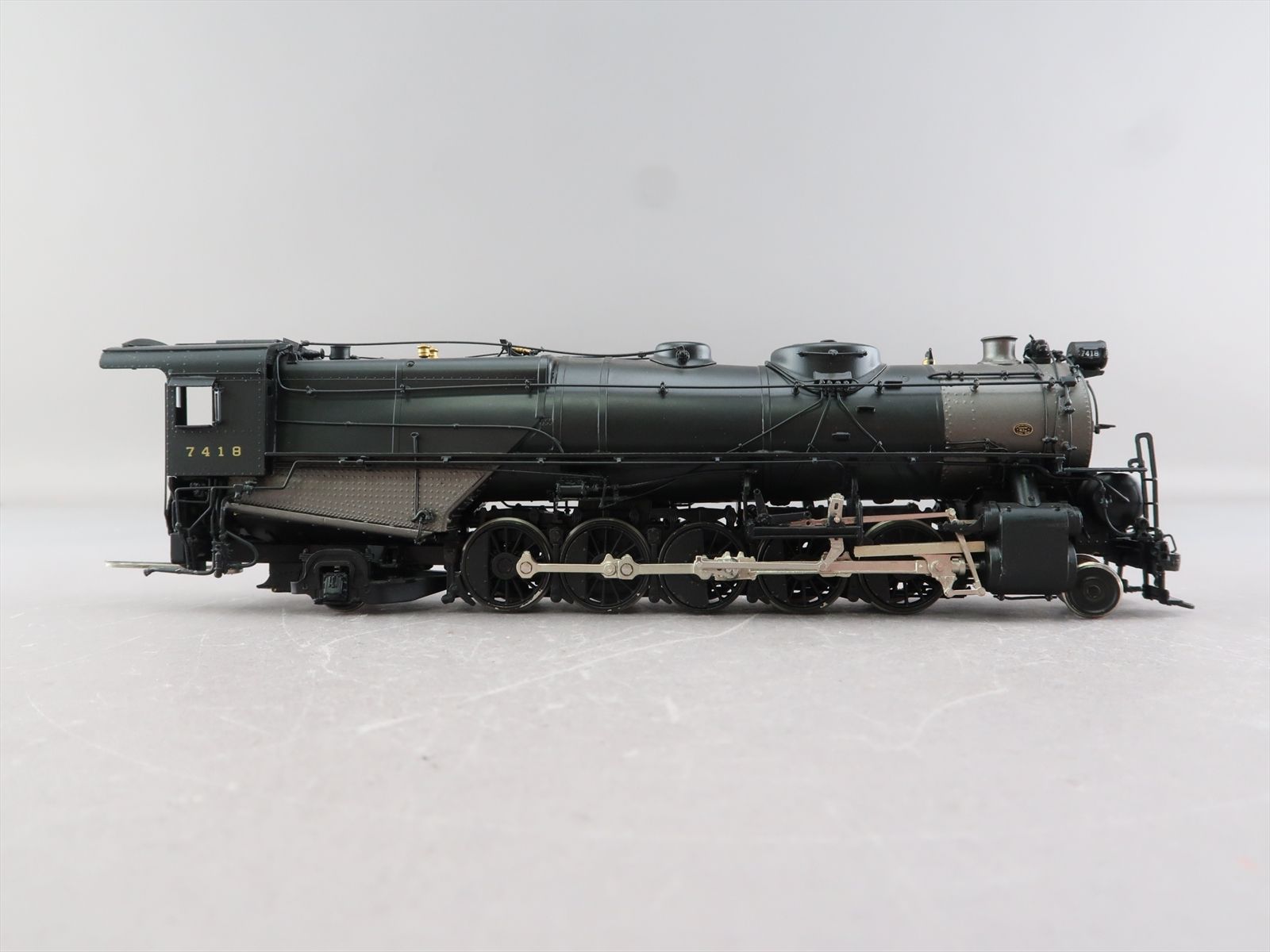 HO Brass Model - CIL 2130.1 PRR Pennsylvania N1s 2-10-2 #7418 - F/P - 1995 Run - Samhongsa