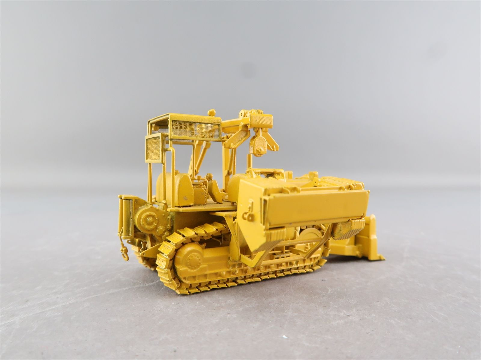 HO Brass Model - OMI 3377.1 Bulldozer w/ Side Boom - F/P Yellow - 2001 ...