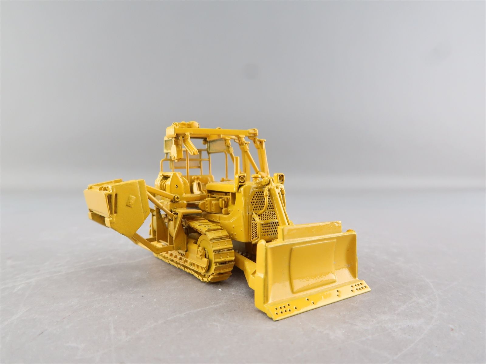 HO Brass Model - OMI 3377.1 Bulldozer w/ Side Boom - F/P Yellow - 2001 ...