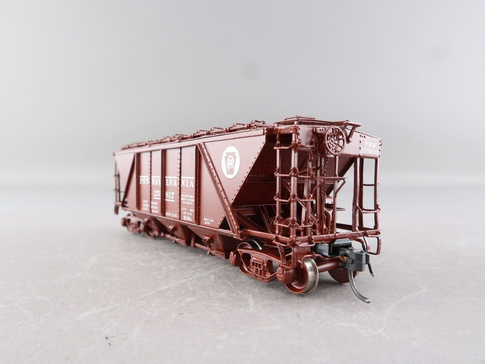HO Brass Model - PSC 15860 PRR Pennsylvania AAR 70 Ton Covered Hopper ...